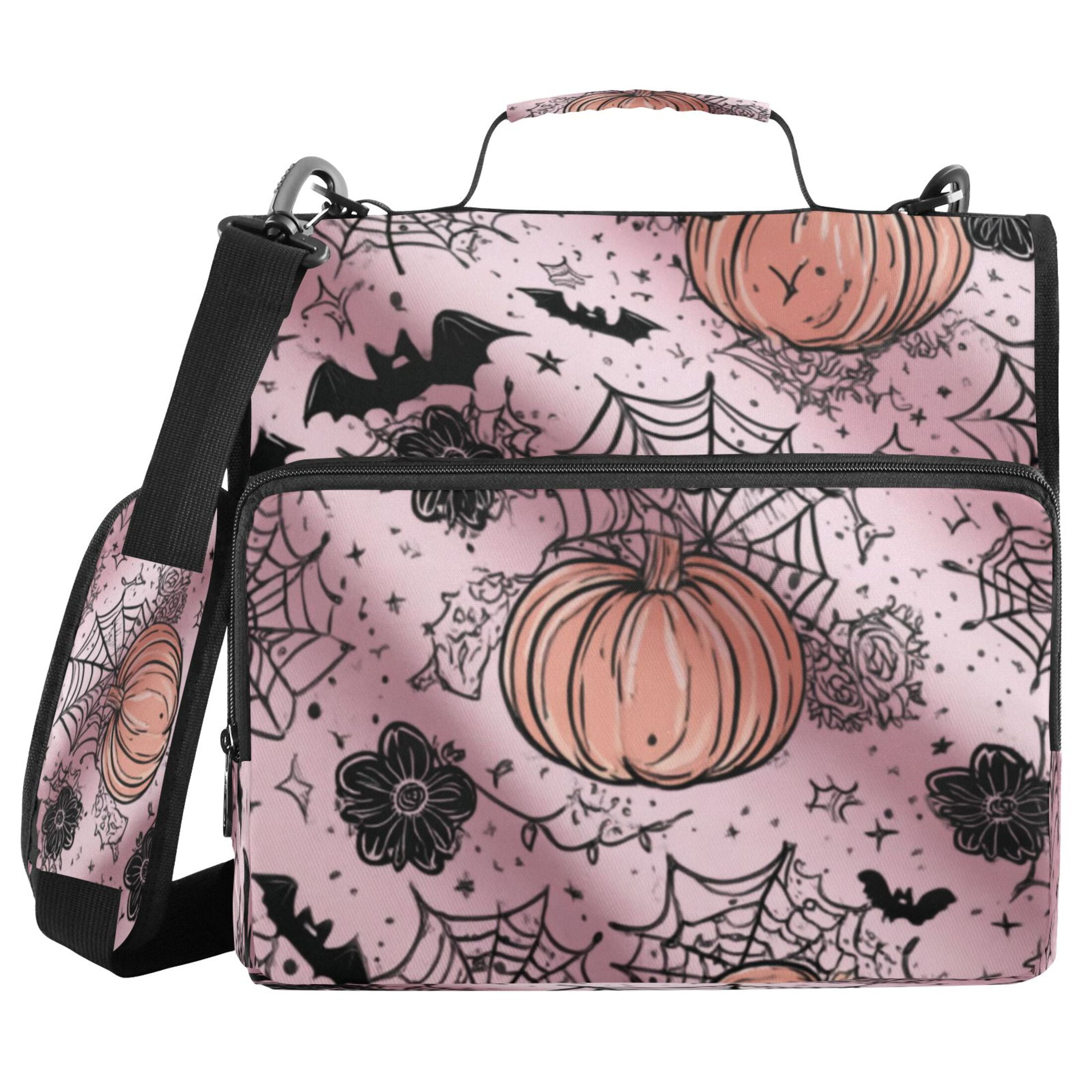 Water-Resistant 3-Ring Binder Organizer with Multiple Pockets Zipper ...