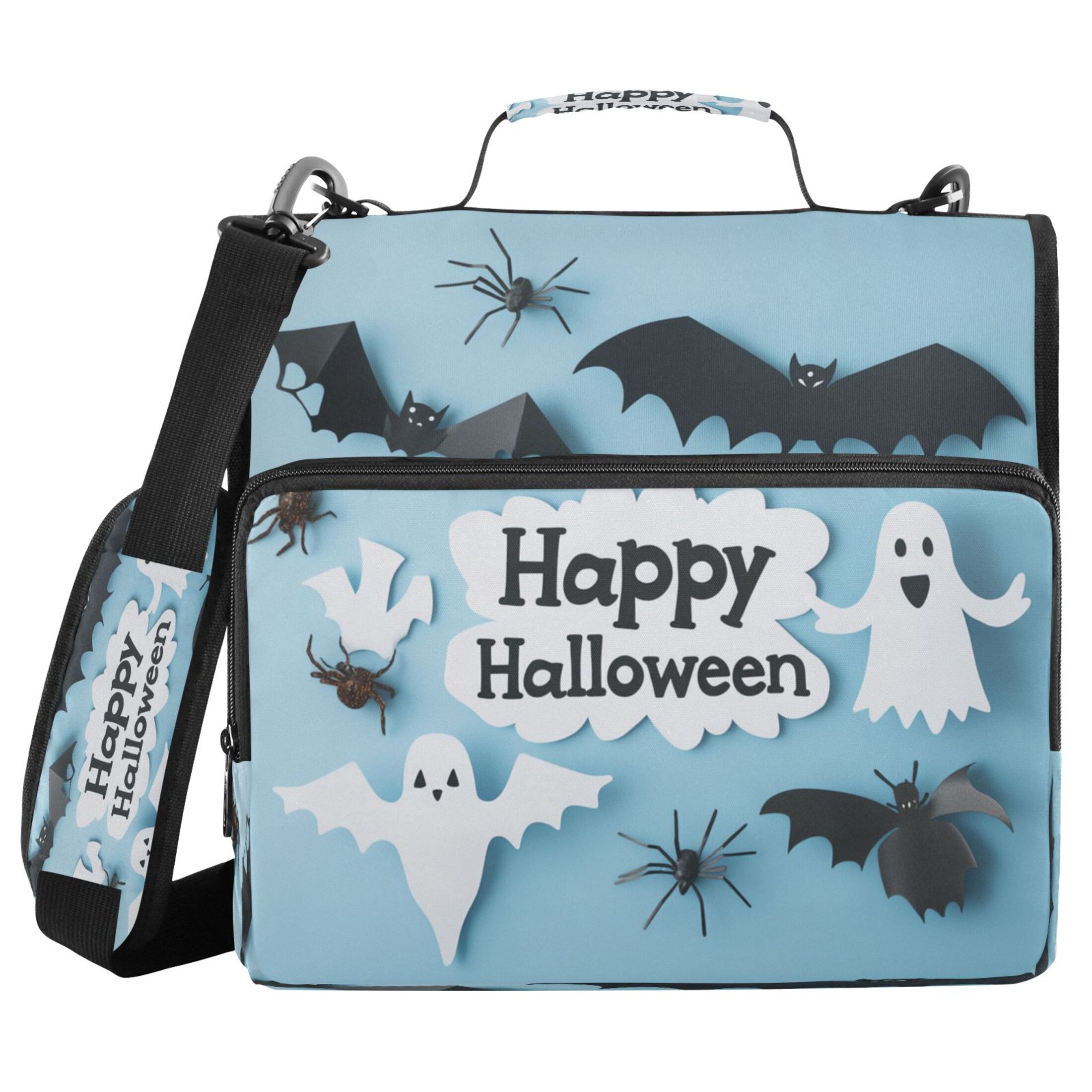 Water-Resistant 3-Ring Binder Organizer with Multiple Pockets Zipper ...