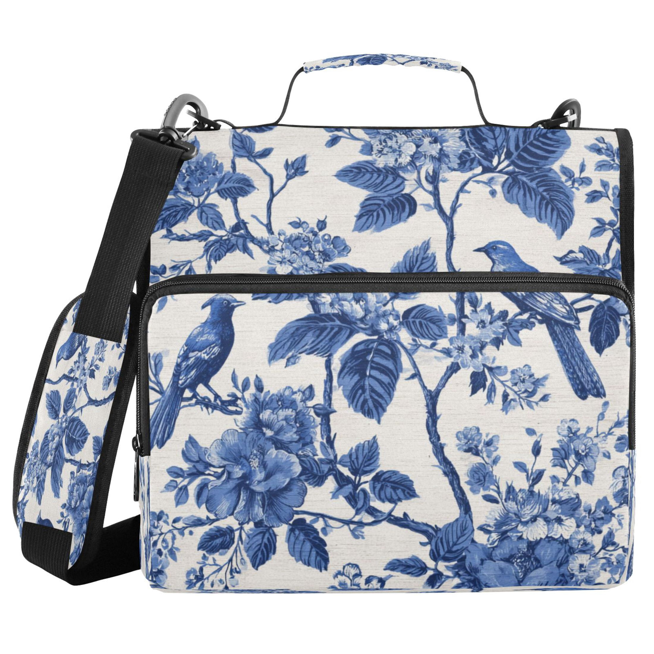 Water-Resistant 3-Ring Binder Organizer with Multiple Pockets Zipper ...