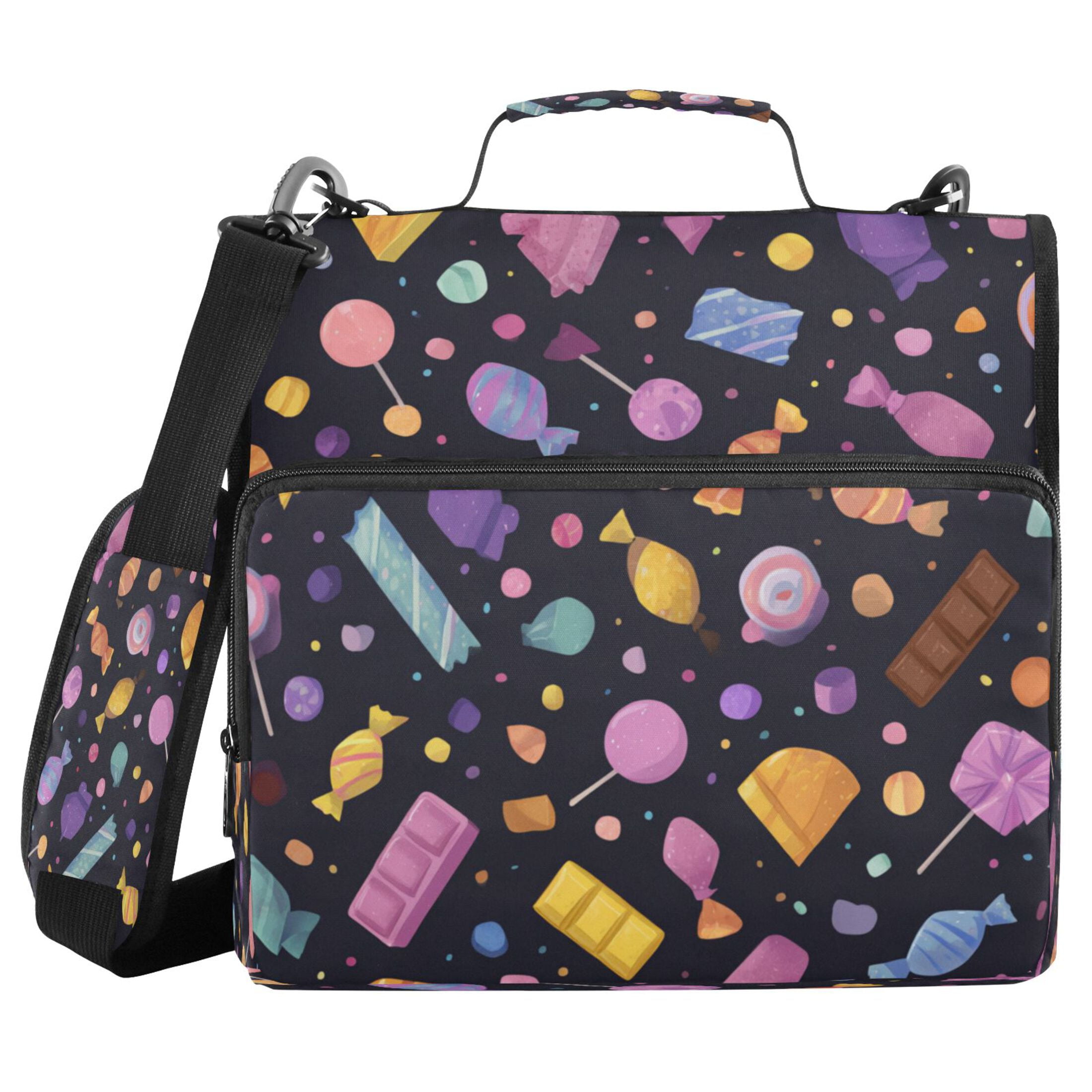 Water-Resistant 3-Ring Binder Organizer with Multiple Pockets Zipper ...