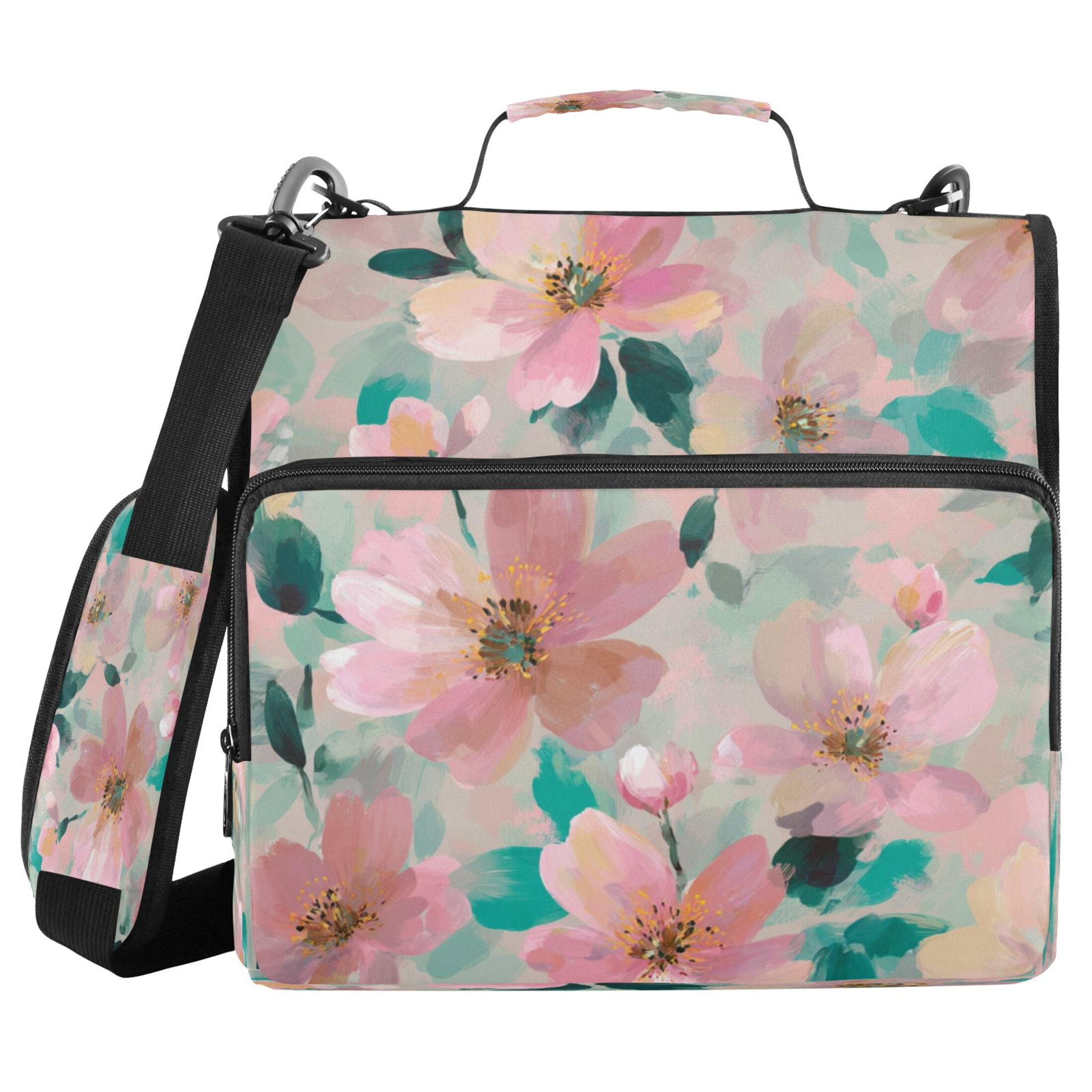Water-Resistant 3-Ring Binder Organizer with Multiple Pockets Zipper ...
