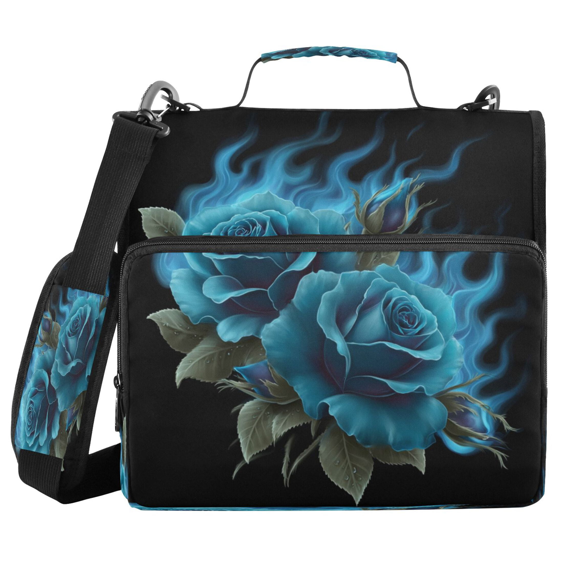 Water-Resistant 3-Ring Binder Organizer with Multiple Pockets Zipper ...