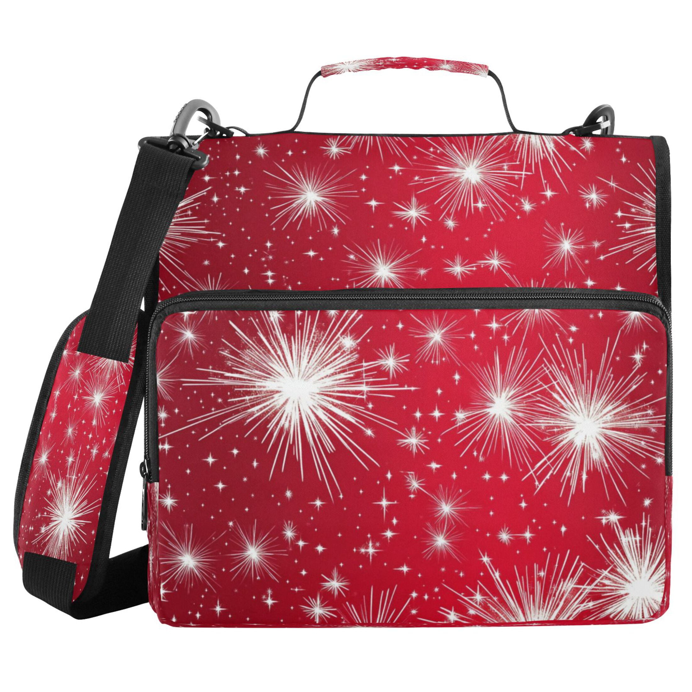 Water-Resistant 3-Ring Binder Organizer with Multiple Pockets Zipper ...