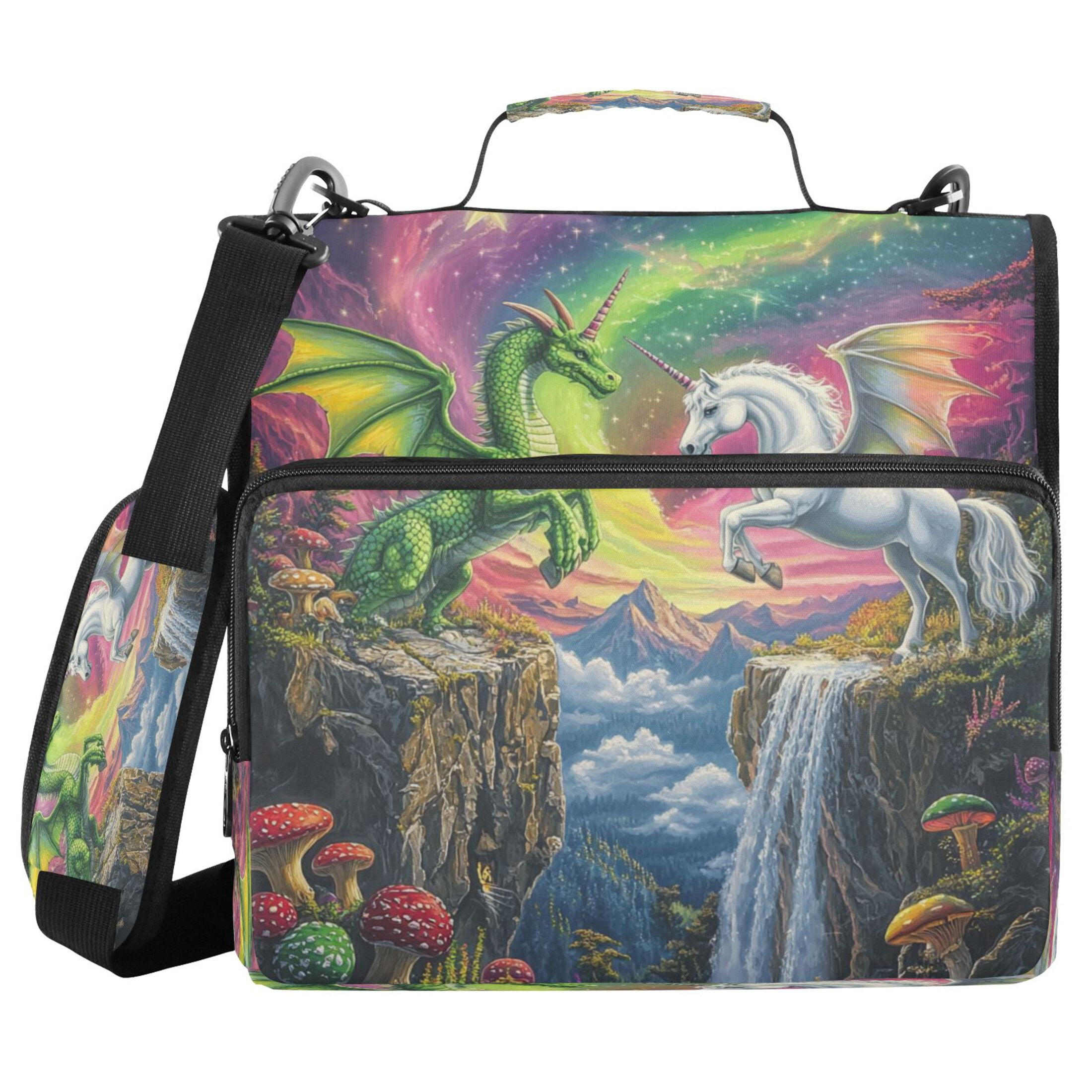 Water-Resistant 3-Ring Binder Organizer with Multiple Pockets Zipper ...