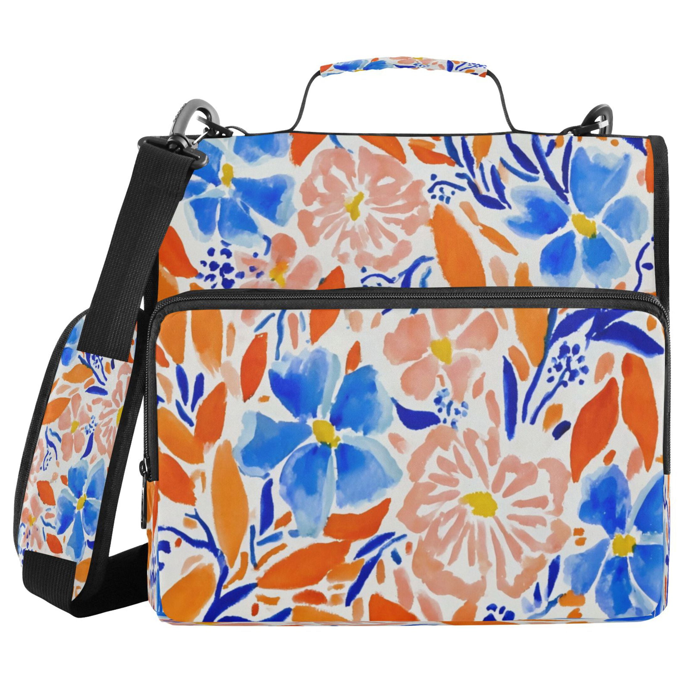Water-Resistant 3-Ring Binder Organizer with Multiple Pockets Zipper ...