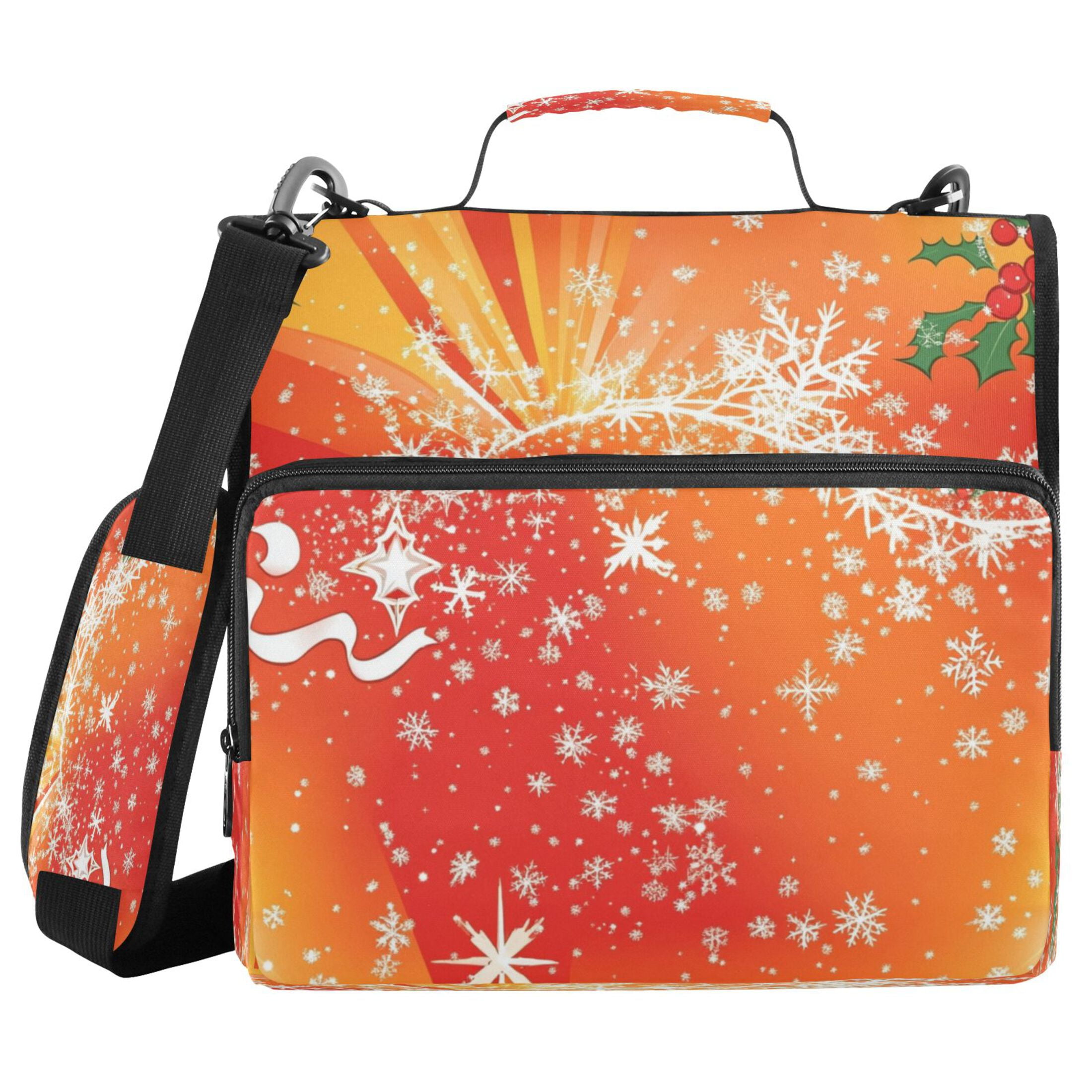 Water-Resistant 3-Ring Binder Organizer with Multiple Pockets Zipper ...