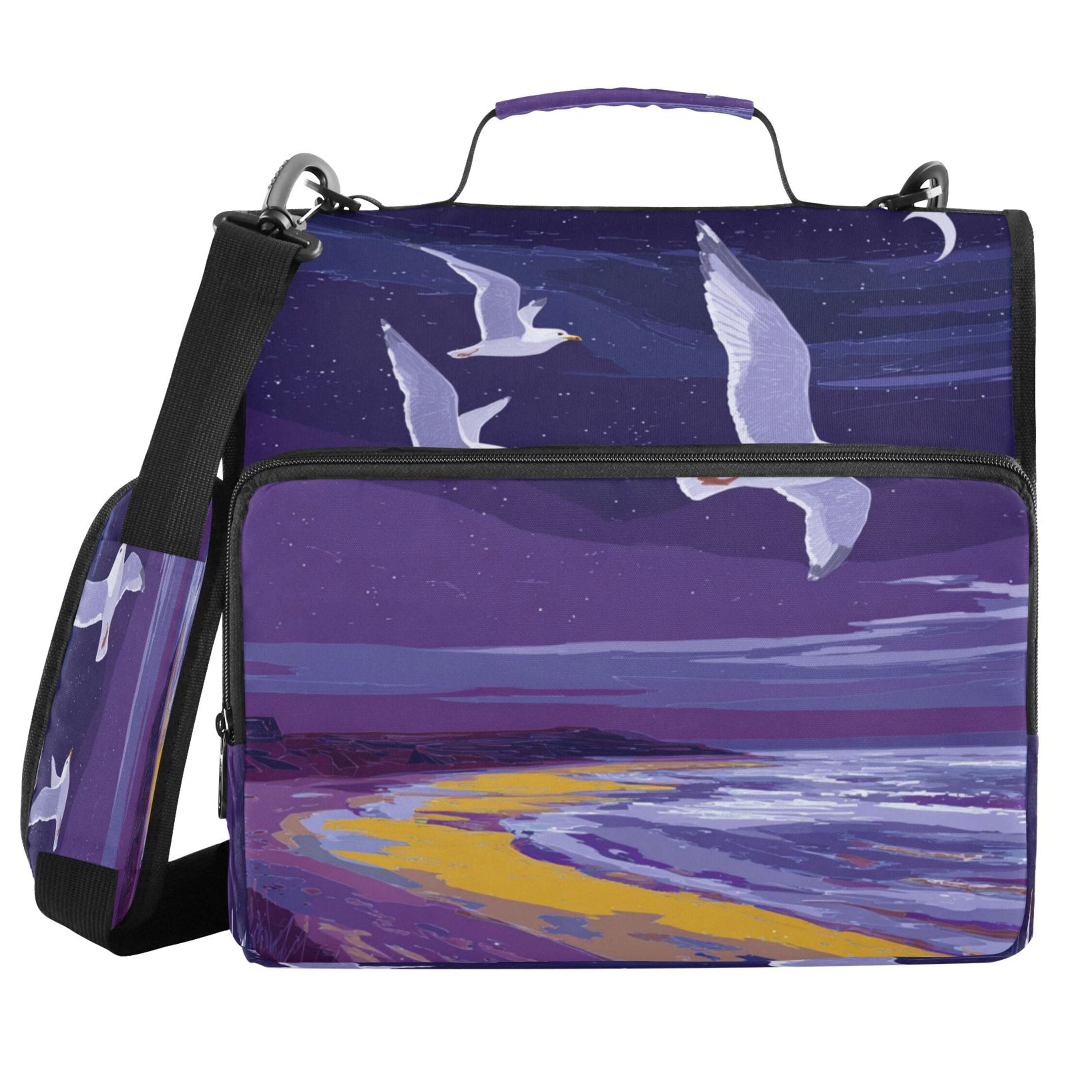 Water-Resistant 3-Ring Binder Organizer with Multiple Pockets Zipper ...