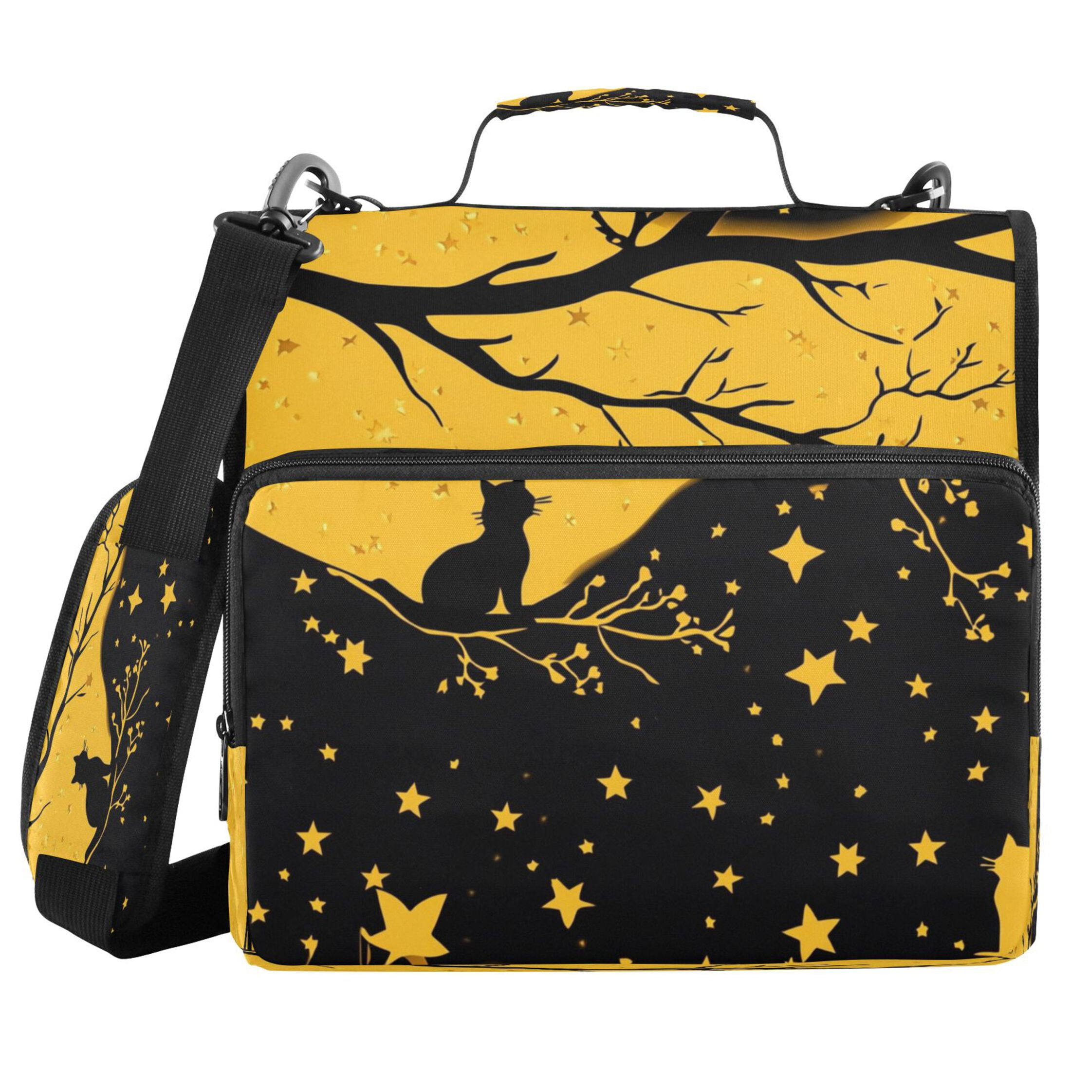 Water-Resistant 3-Ring Binder Organizer with Multiple Pockets Zipper ...