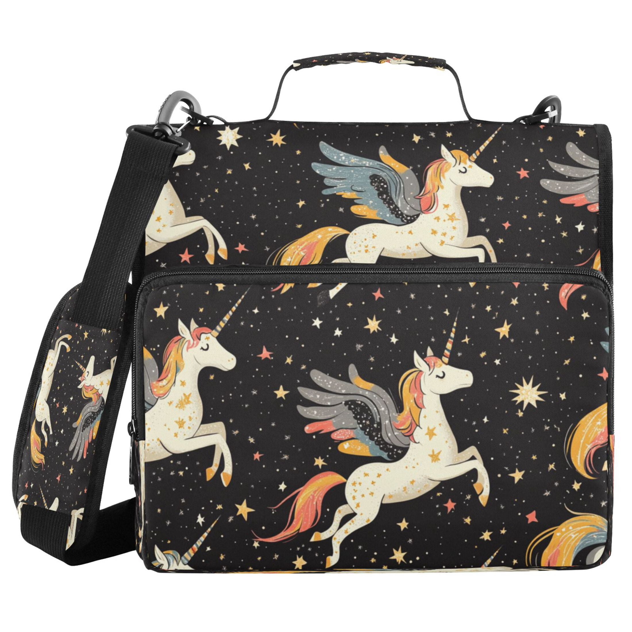 Water-Resistant 3-Ring Binder Organizer with Multiple Pockets Zipper ...