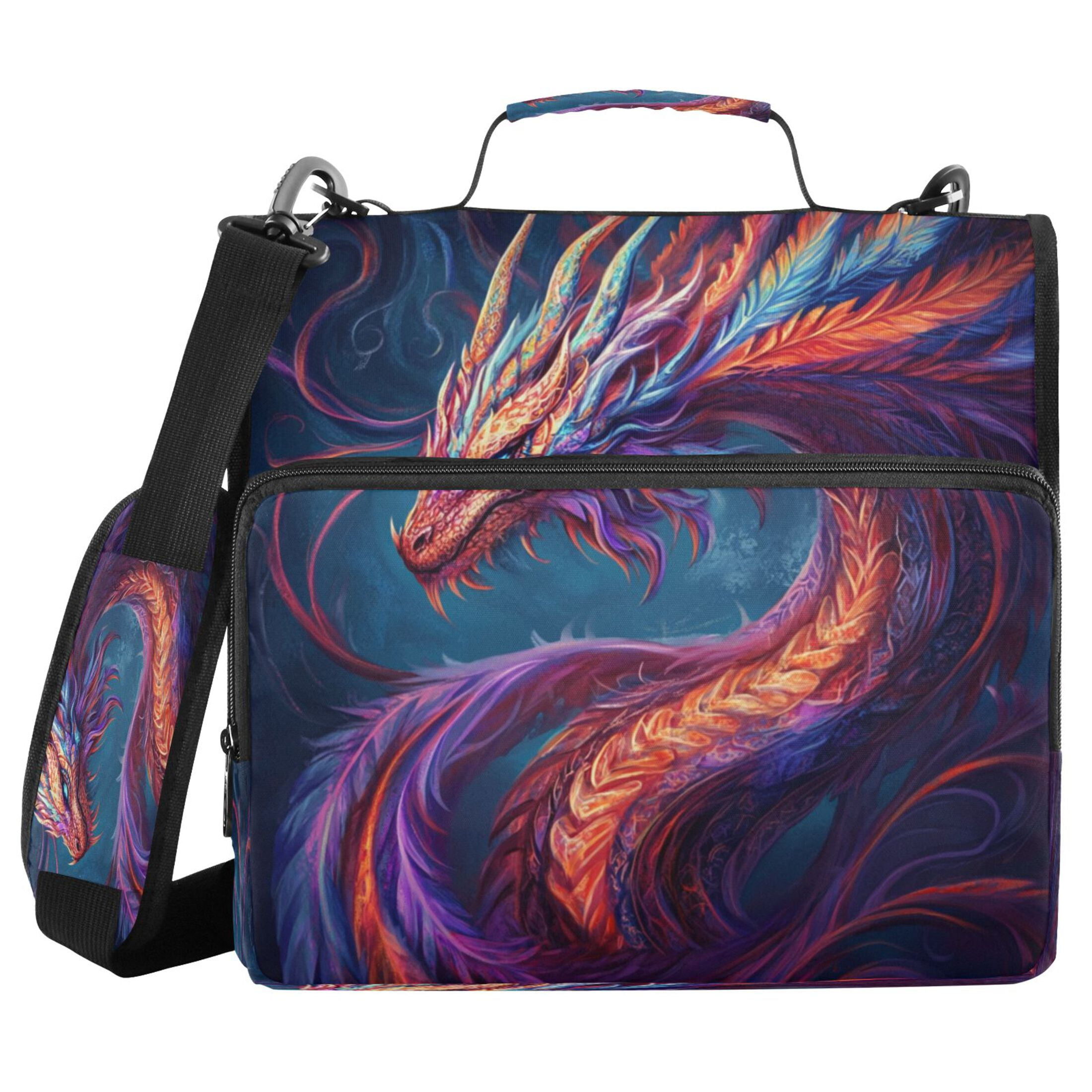 Water-Resistant 3-Ring Binder Organizer with Multiple Pockets Zipper ...