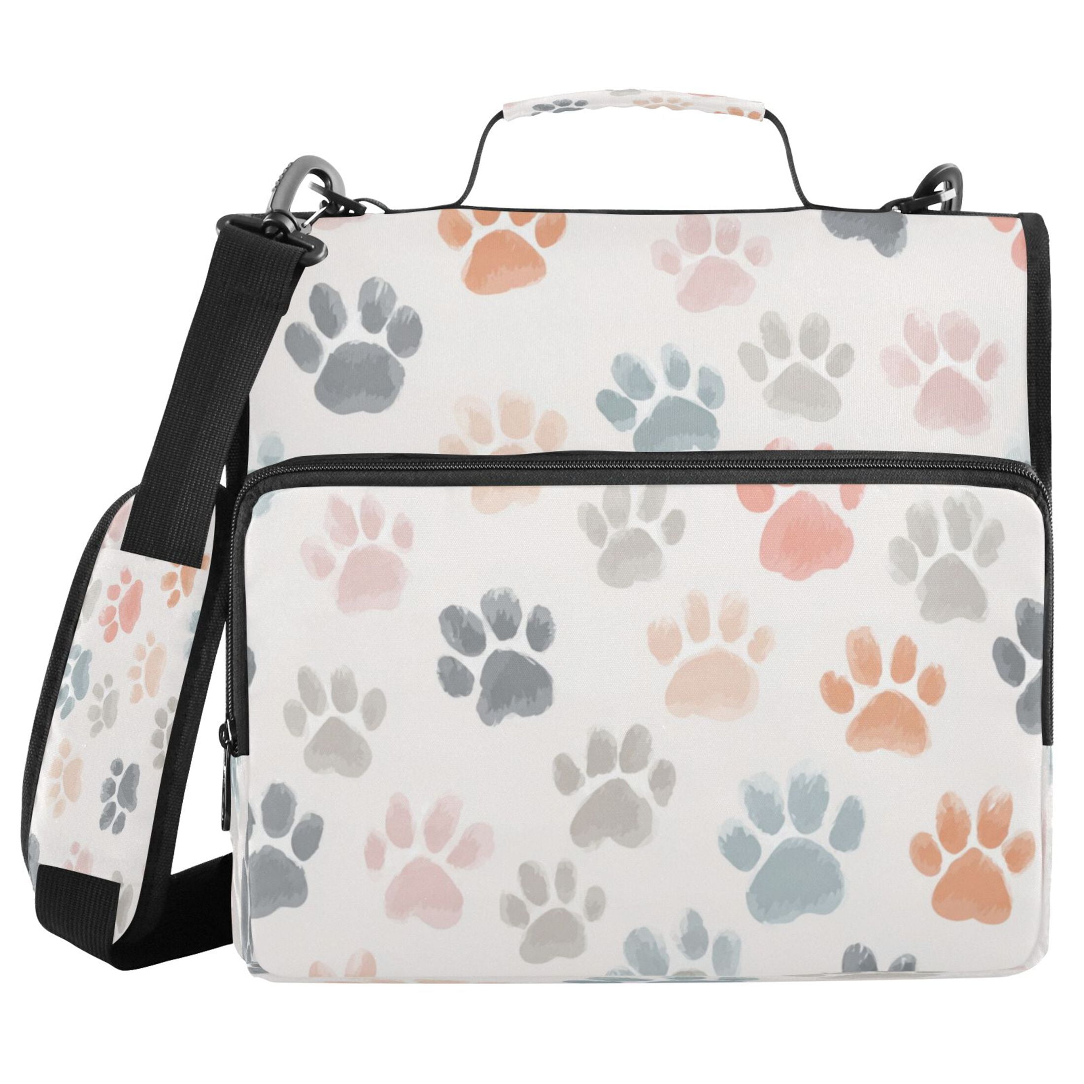 Water-Resistant 3-Ring Binder Organizer with Multiple Pockets Zipper ...