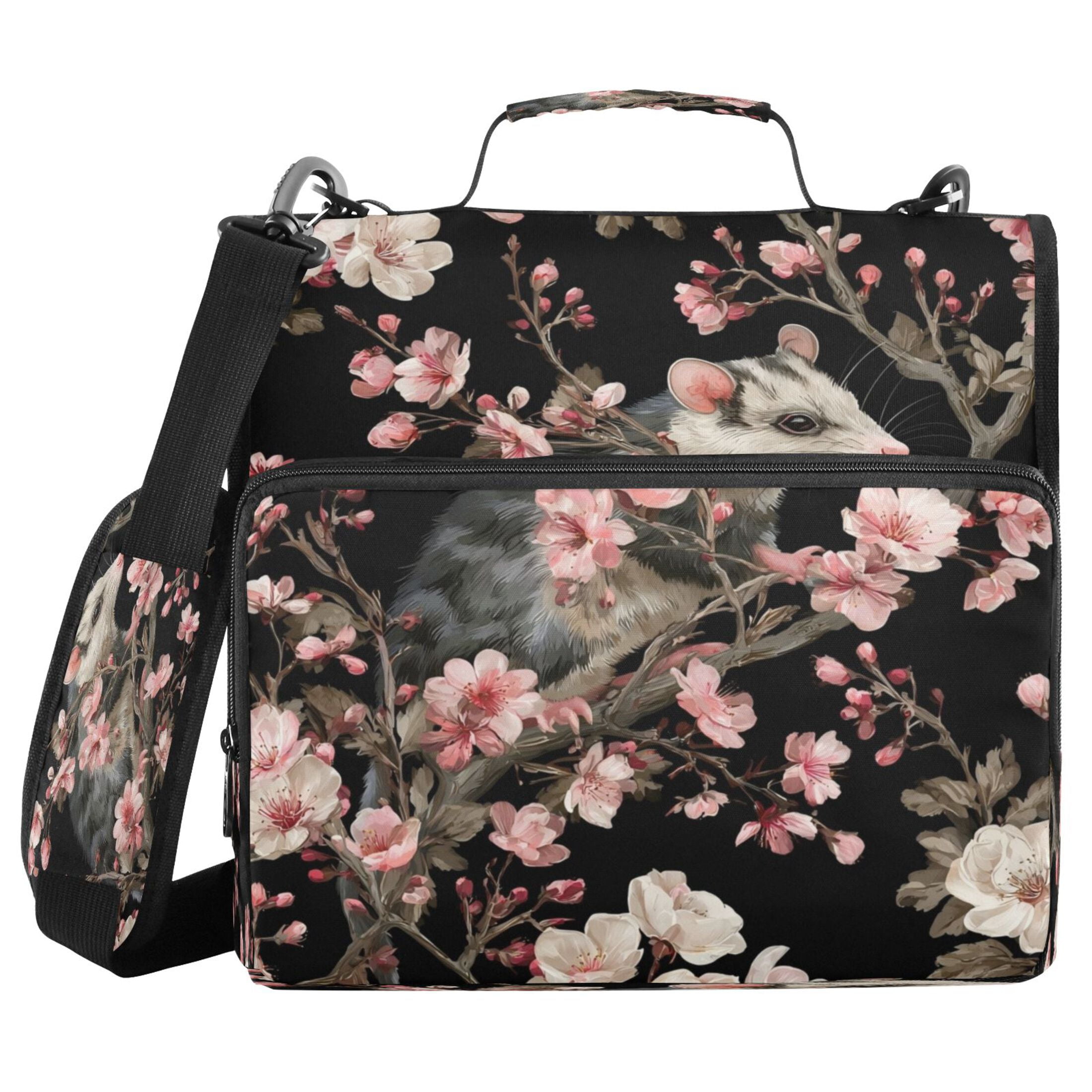 Water-Resistant 3-Ring Binder Organizer with Multiple Pockets Zipper ...