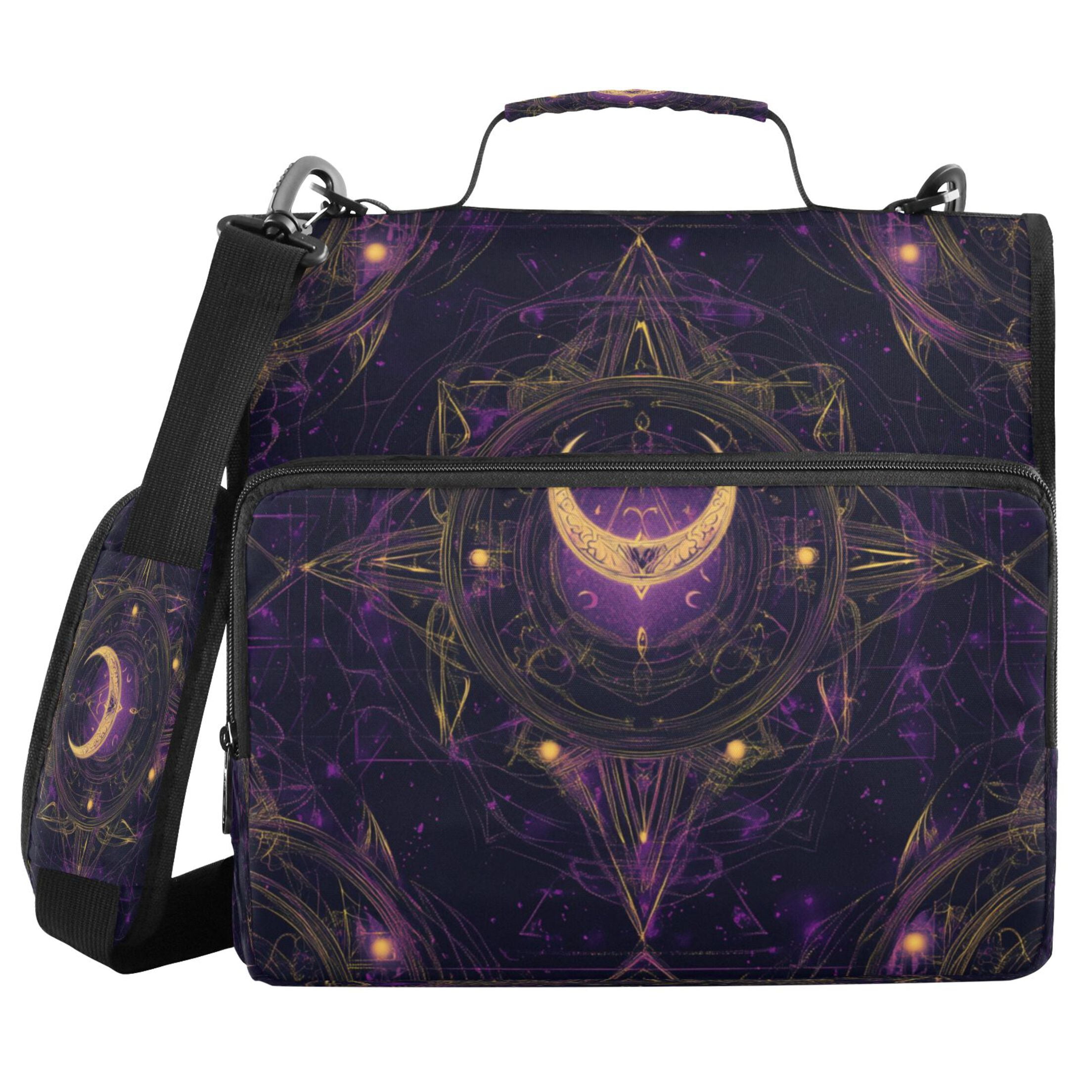 Water-Resistant 3-Ring Binder Organizer with Multiple Pockets Zipper ...