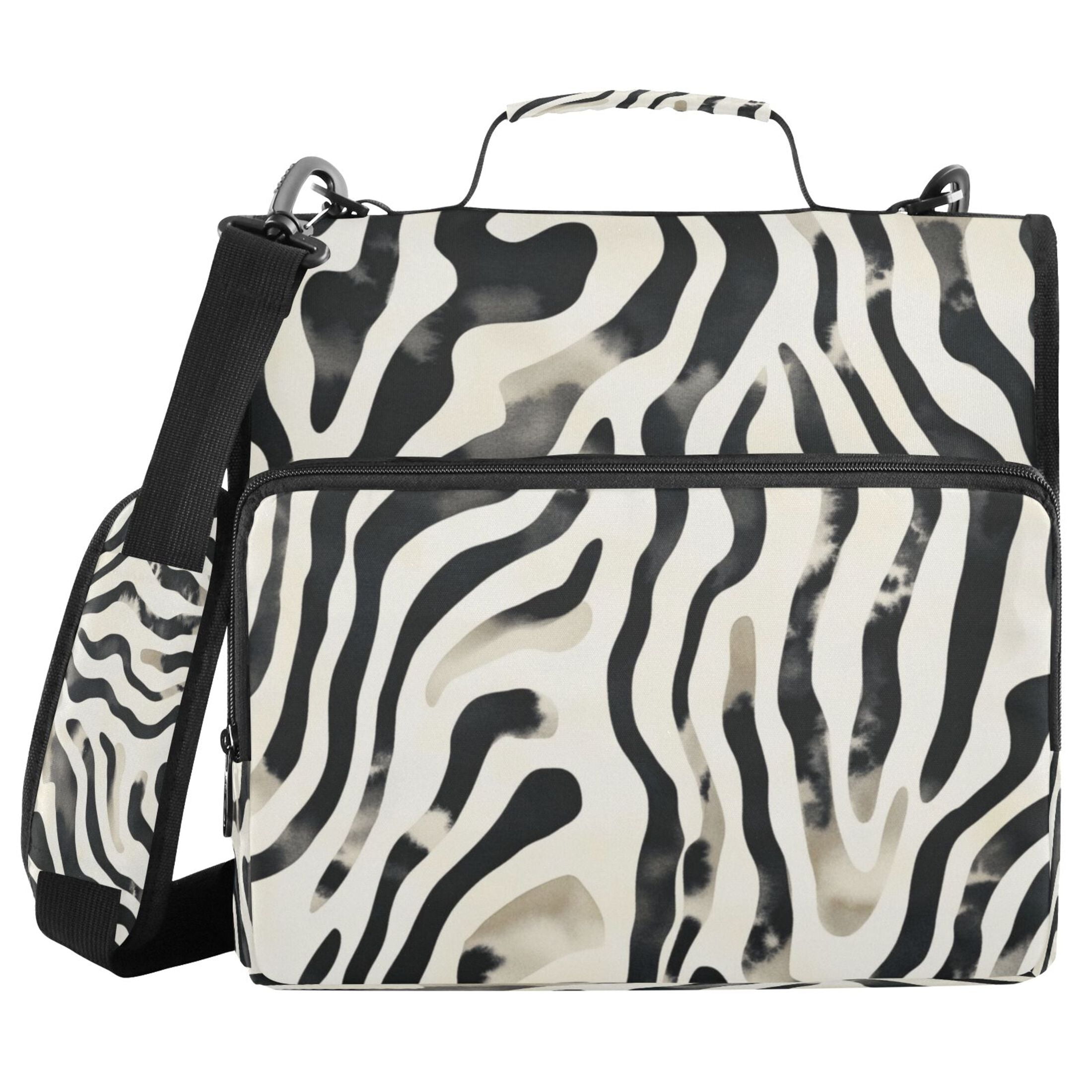 Water-Resistant 3-Ring Binder Organizer with Multiple Pockets Zipper ...