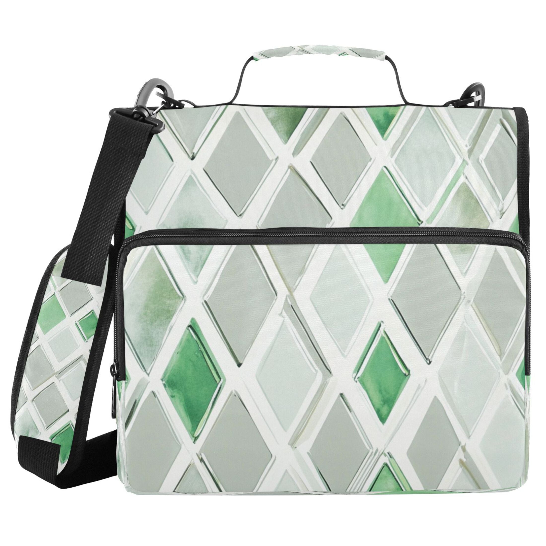 Water-Resistant 3-Ring Binder Organizer with Multiple Pockets Zipper ...