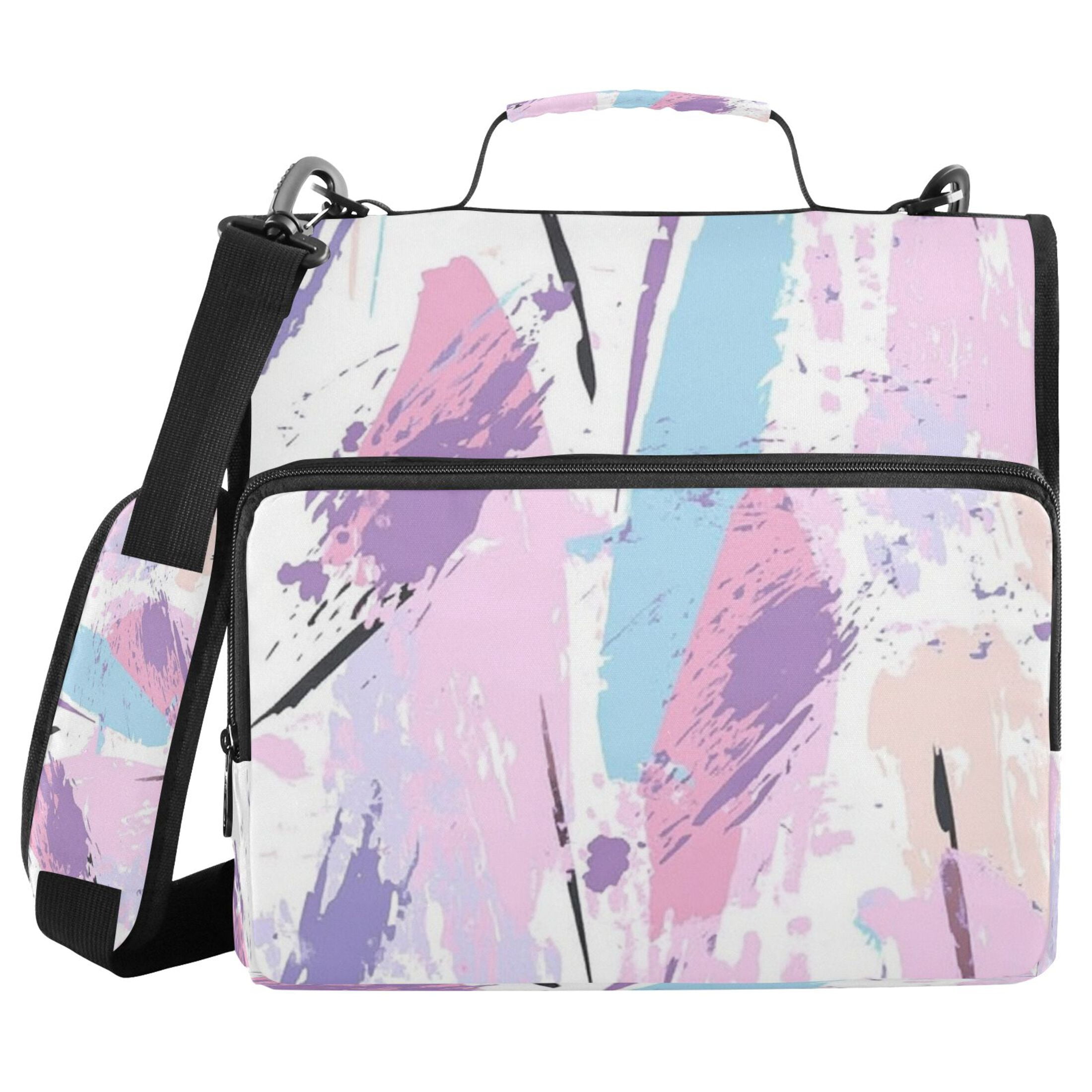 Water-Resistant 3-Ring Binder Organizer with Multiple Pockets Zipper ...