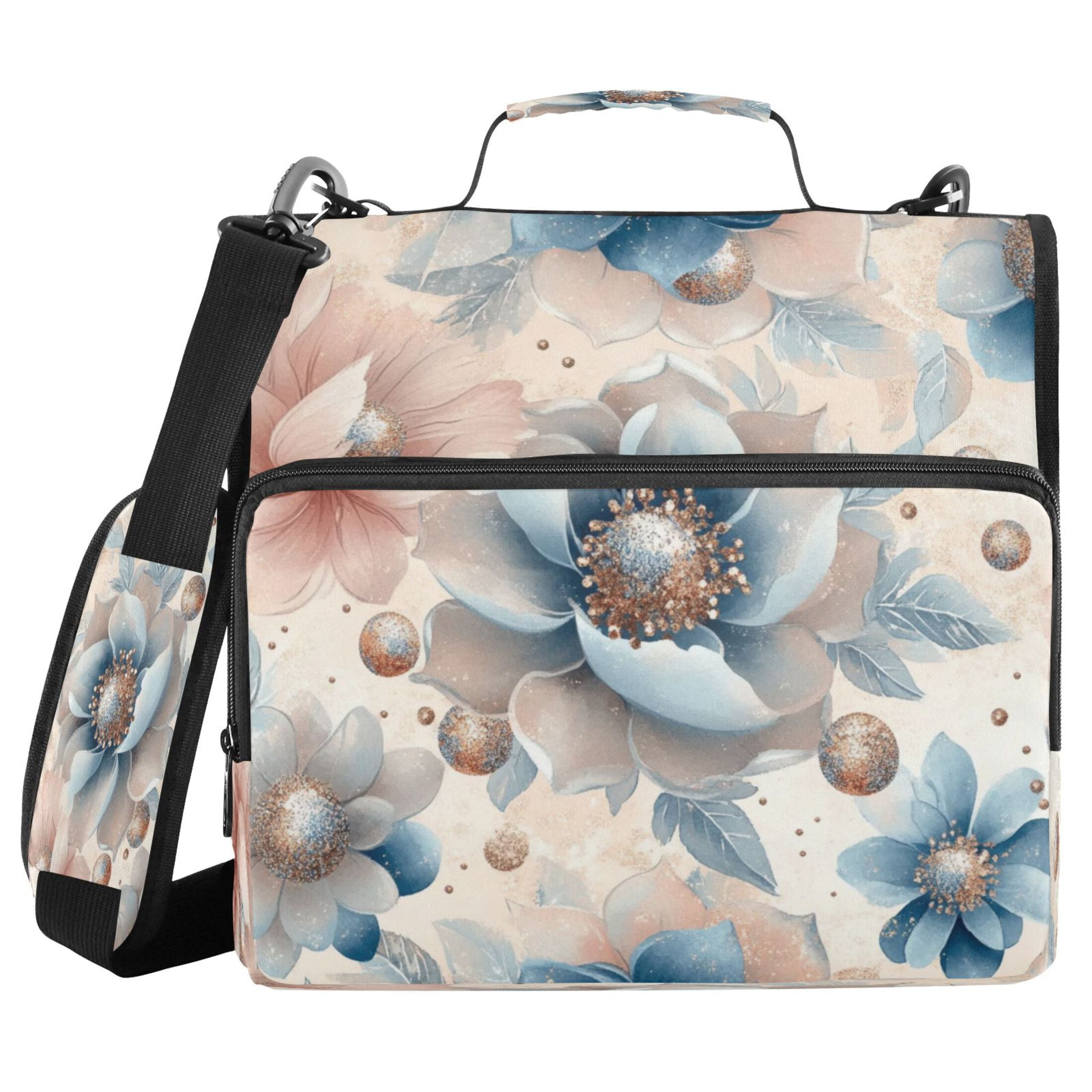Water-Resistant 3-Ring Binder Organizer with Multiple Pockets Zipper ...