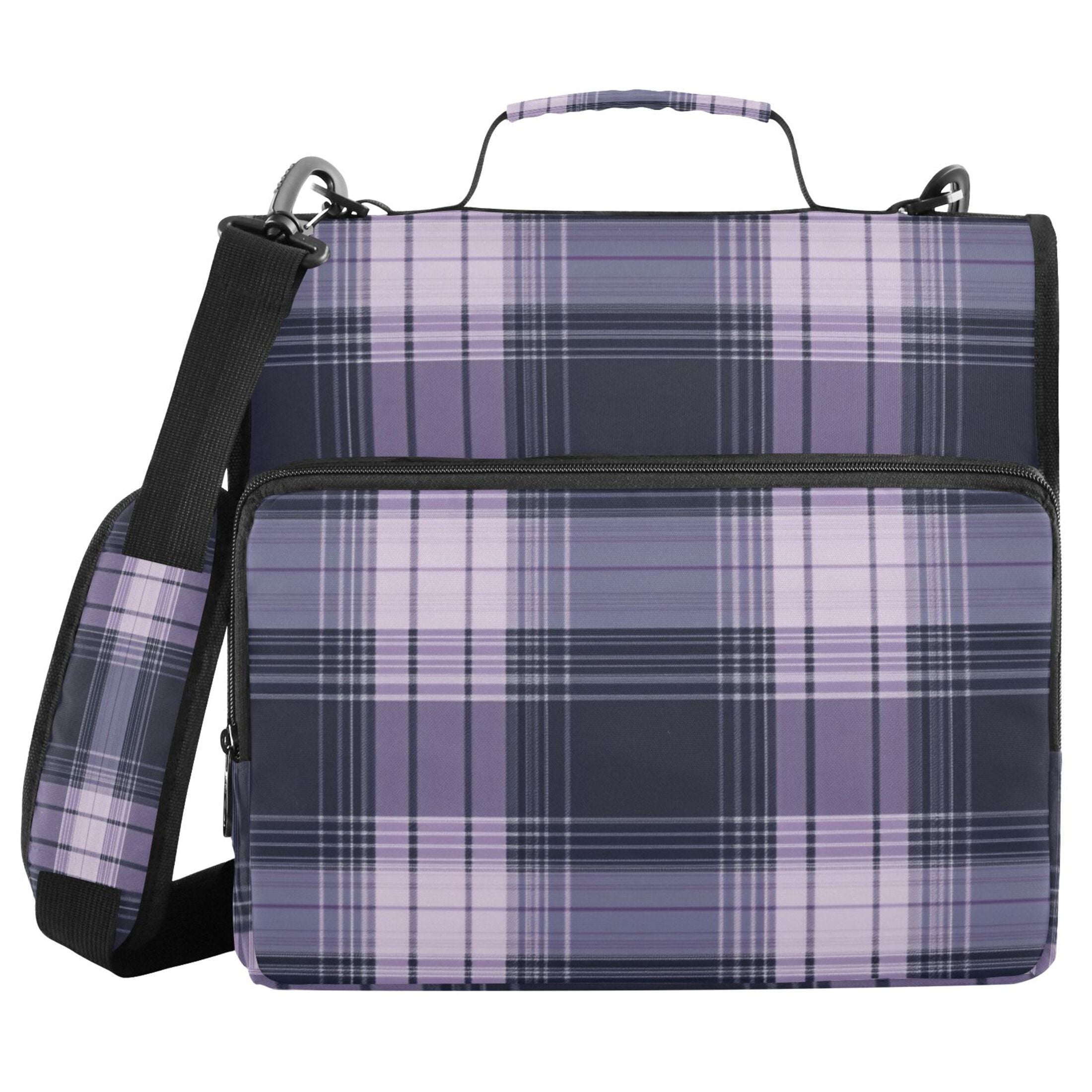 Water-Resistant 3-Ring Binder Organizer with Multiple Pockets Zipper ...