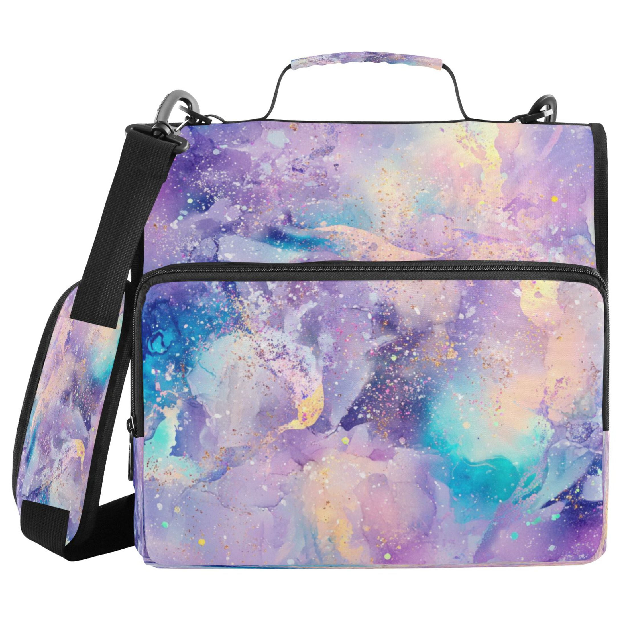 Water-Resistant 3-Ring Binder Organizer with Multiple Pockets Zipper ...