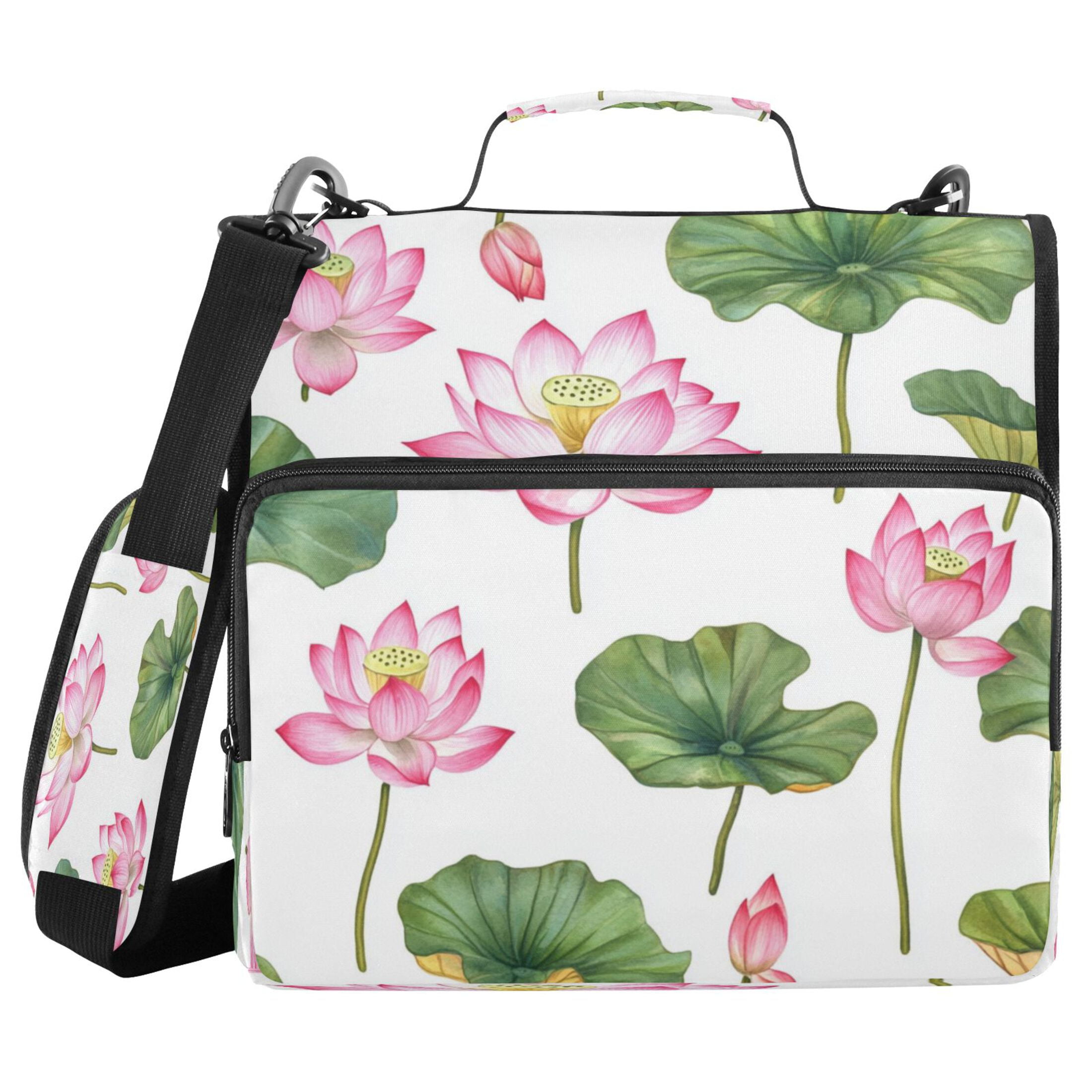 Water-Resistant 3-Ring Binder Organizer with Multiple Pockets Zipper ...