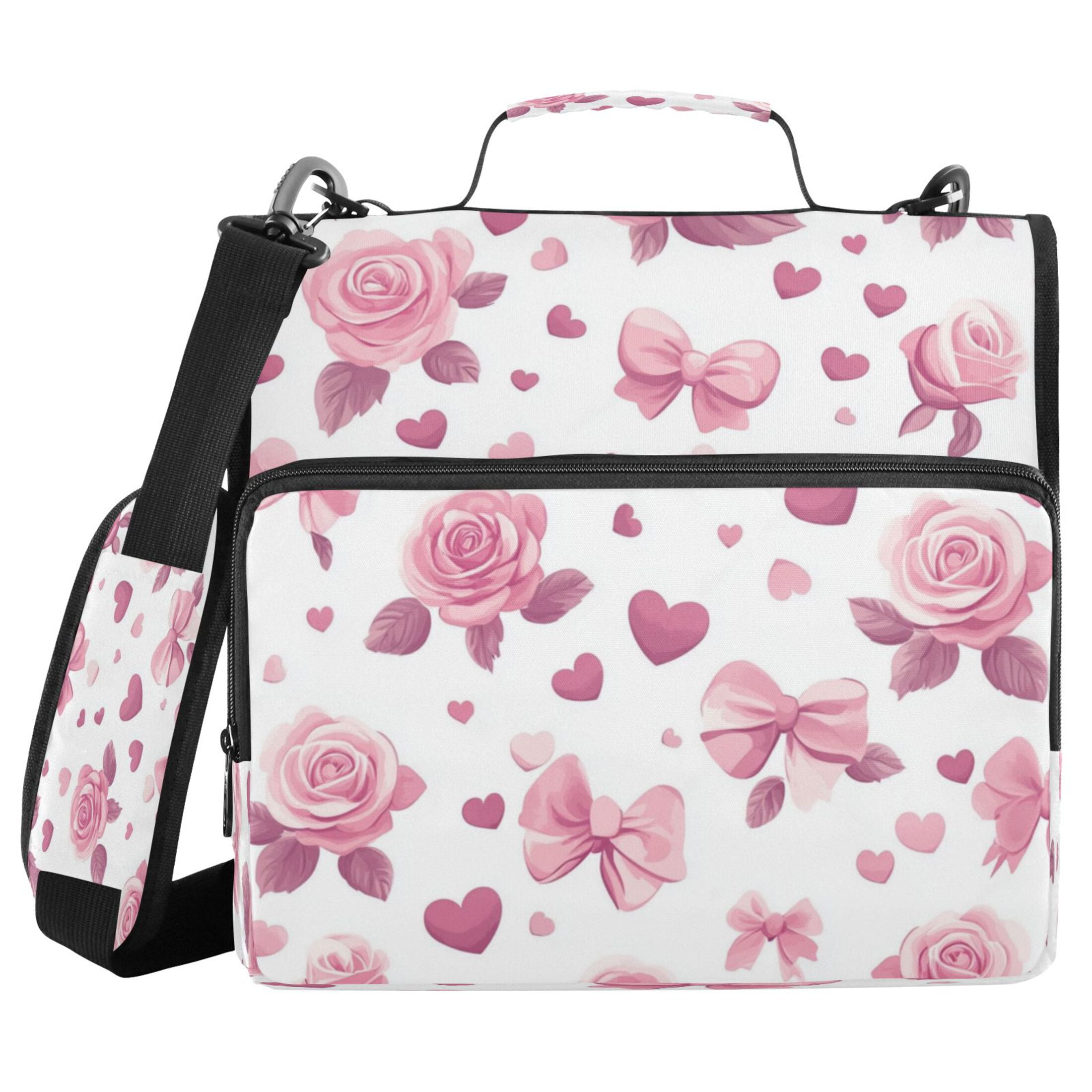 Water-Resistant 3-Ring Binder Organizer with Multiple Pockets Zipper ...