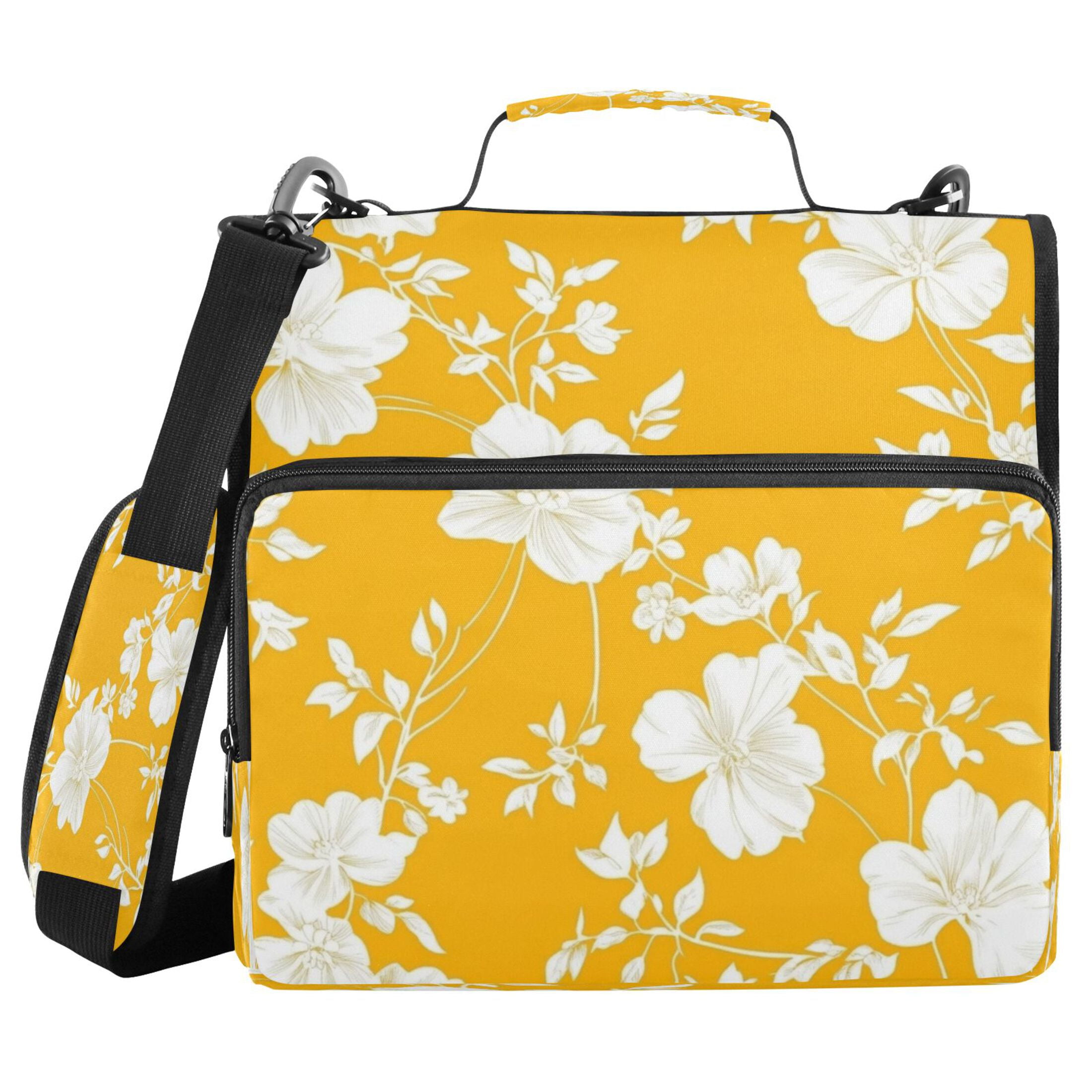 Water-Resistant 3-Ring Binder Organizer with Multiple Pockets Zipper ...