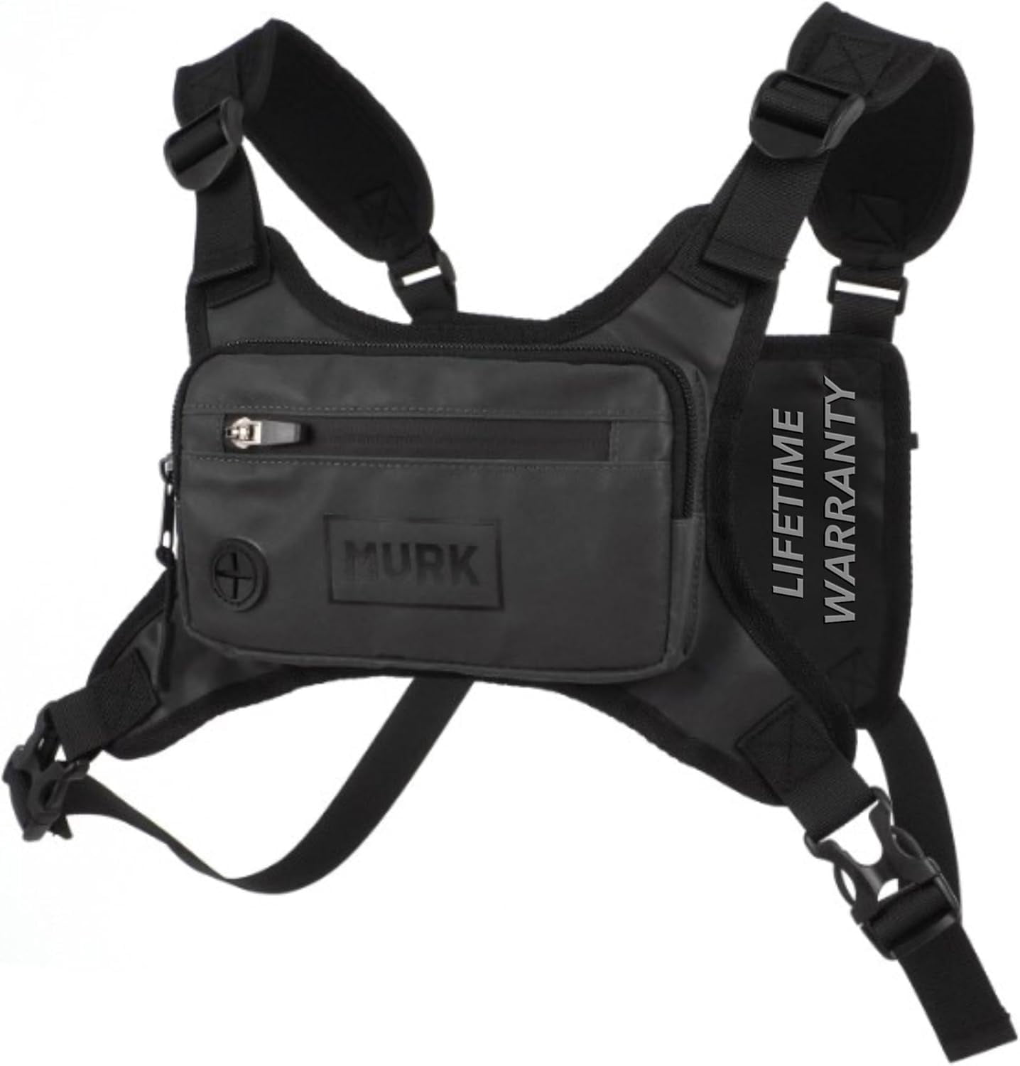 Water Resistant Chest Pack - Running Vest for Workouts, Running Phone ...
