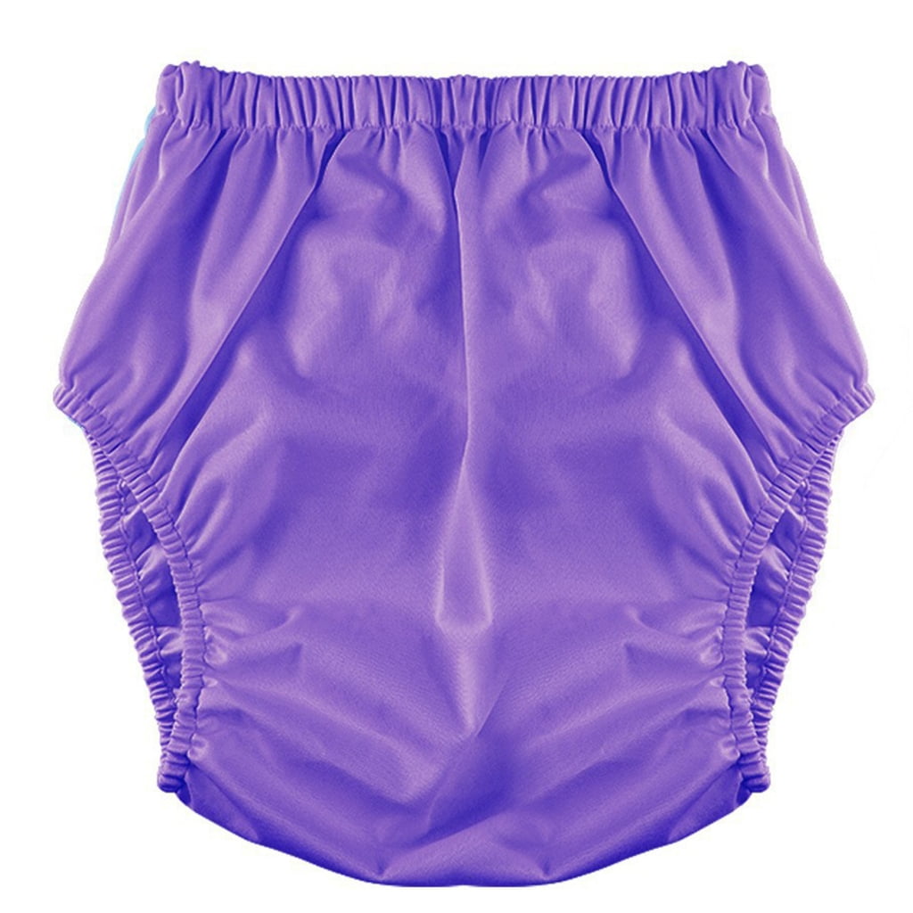 Water Resistant Diaper Cover with Elastic Leg Openings Washable ...