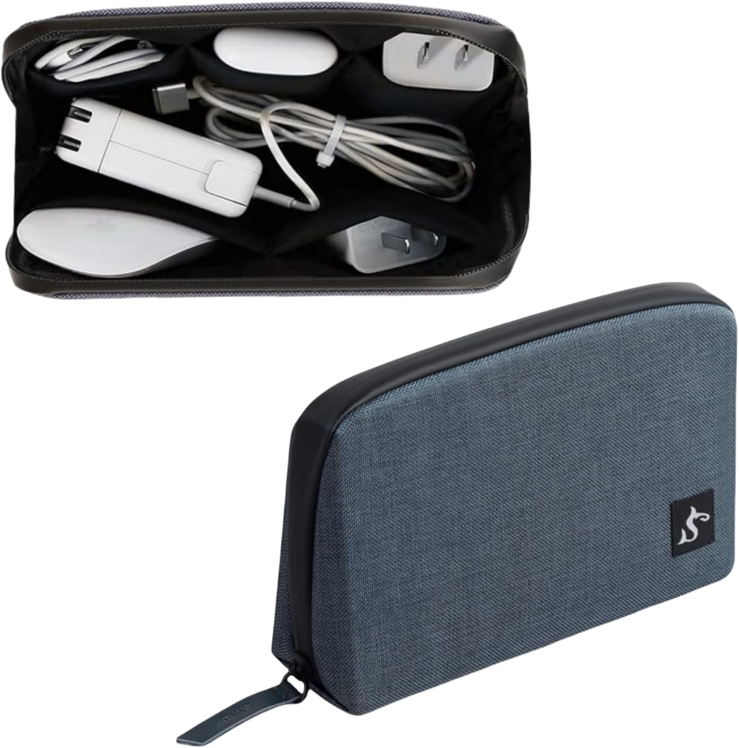 Water-Resistant Electronic Organizer Travel Bag – Compact Cord ...