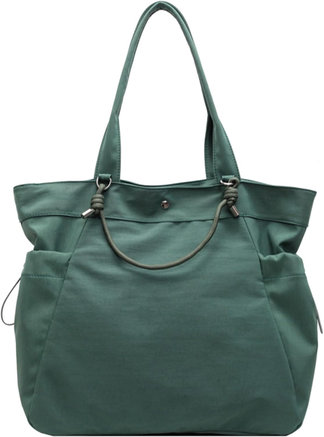 Water-Resistant Nylon Tote Bag with Laptop Compartment Adjustable ...