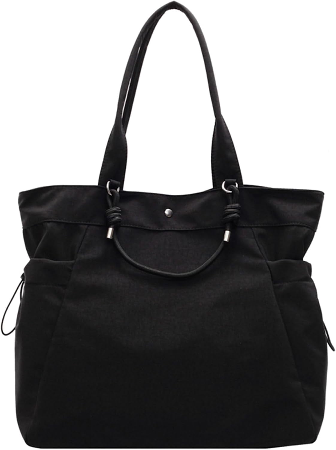 Water-Resistant Nylon Tote Bag with Laptop Compartment Adjustable ...