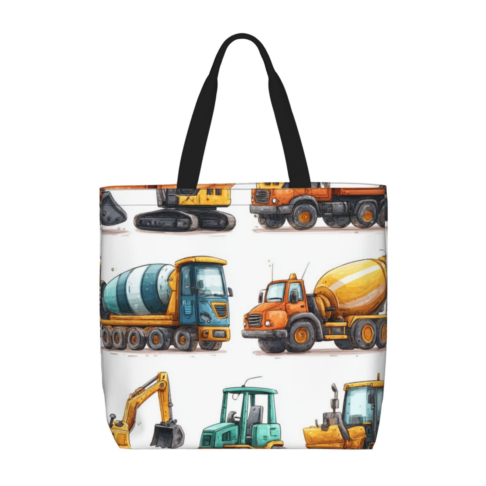 Water-Resistant Polyester Tote Bag - Lightweight Everyday Carryall with ...