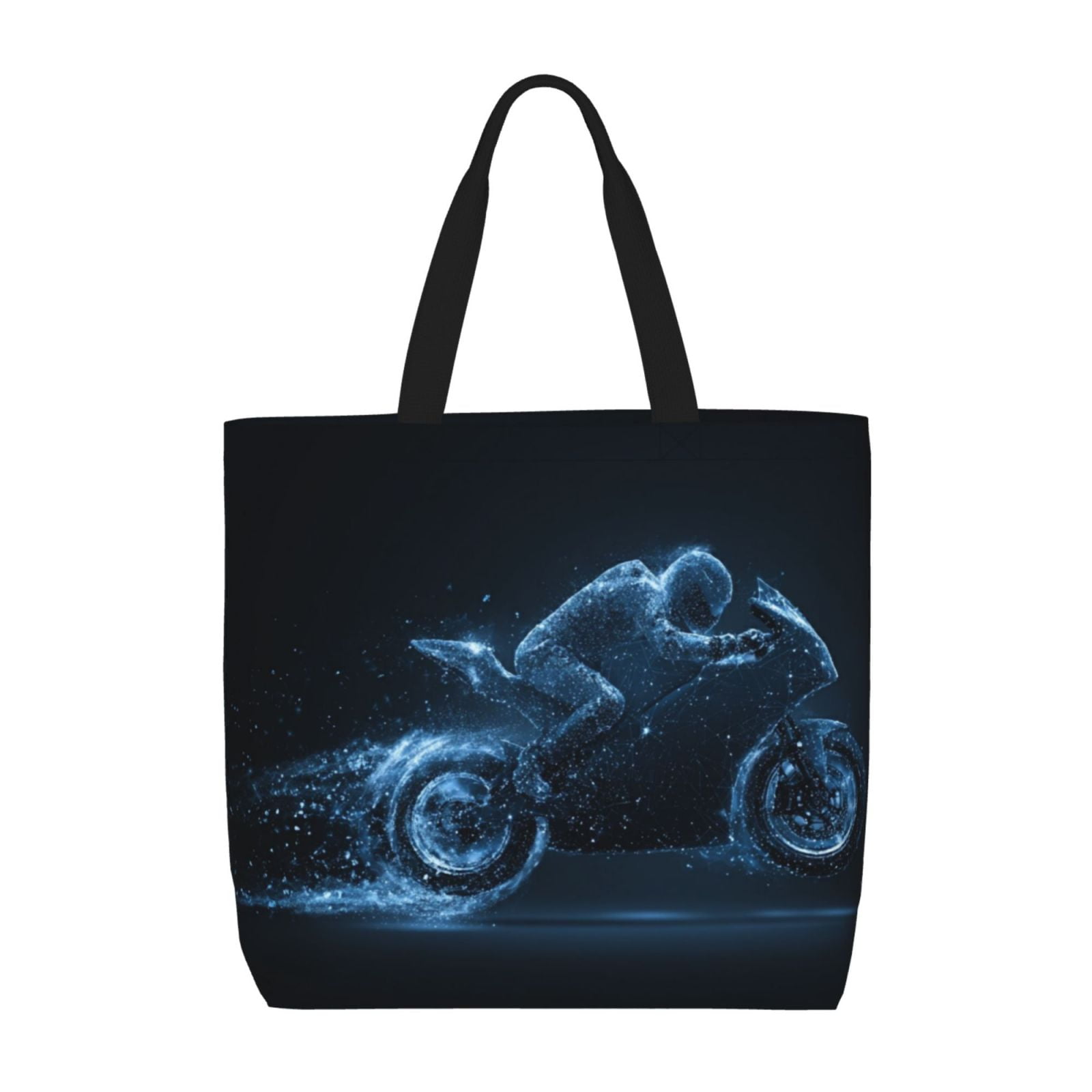 Water-Resistant Polyester Tote Bag - Lightweight Everyday Carryall with ...