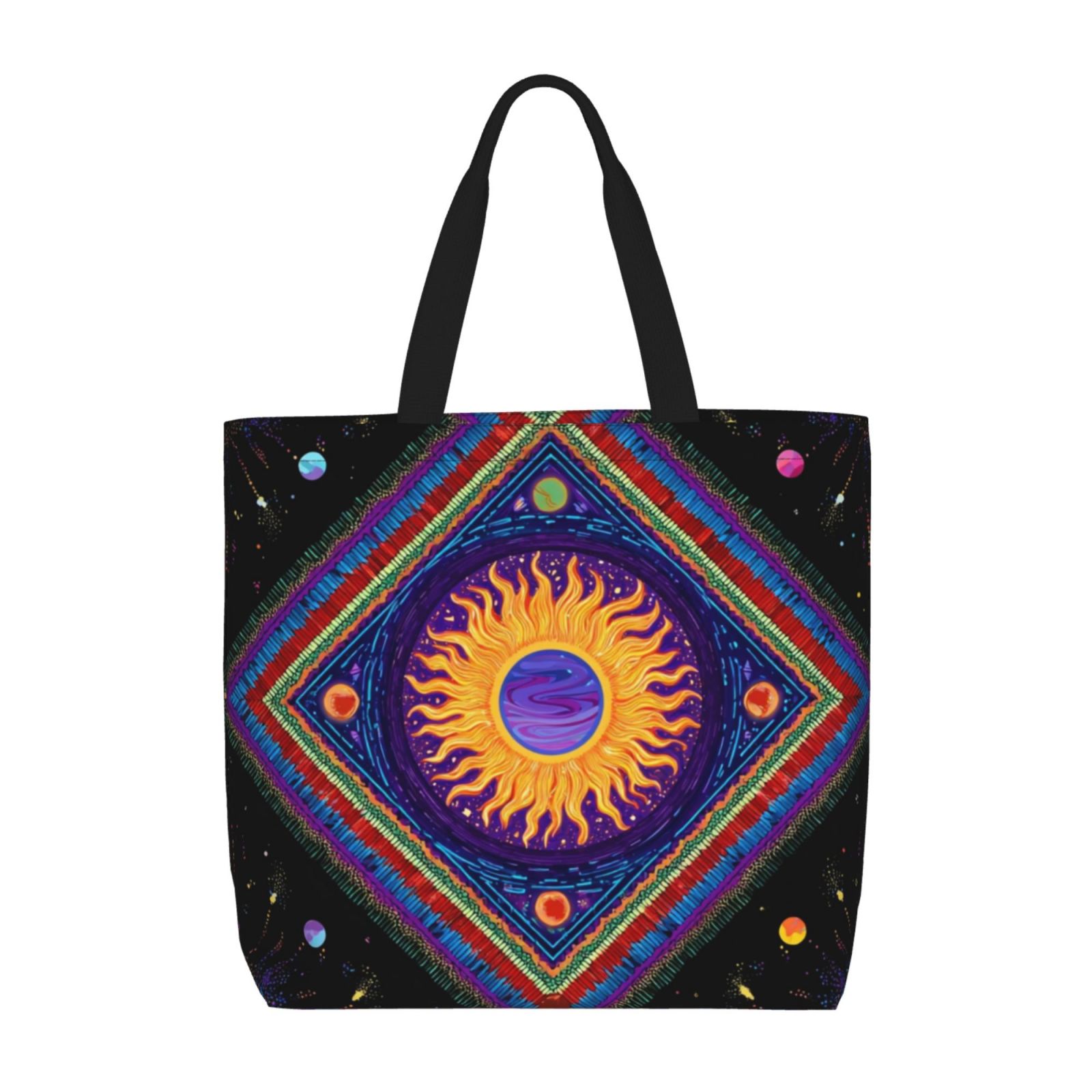 Water-Resistant Polyester Tote Bag - Lightweight Everyday Carryall with ...