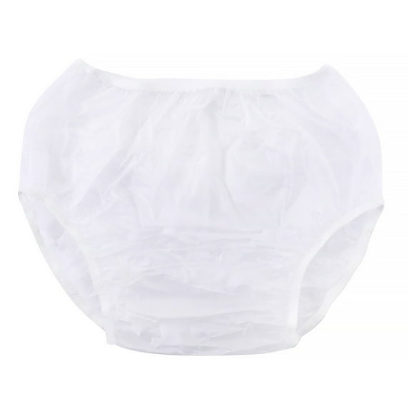 Water Resistant Reusable Adult Diaper Covers Plastic Pant Incontinences ...
