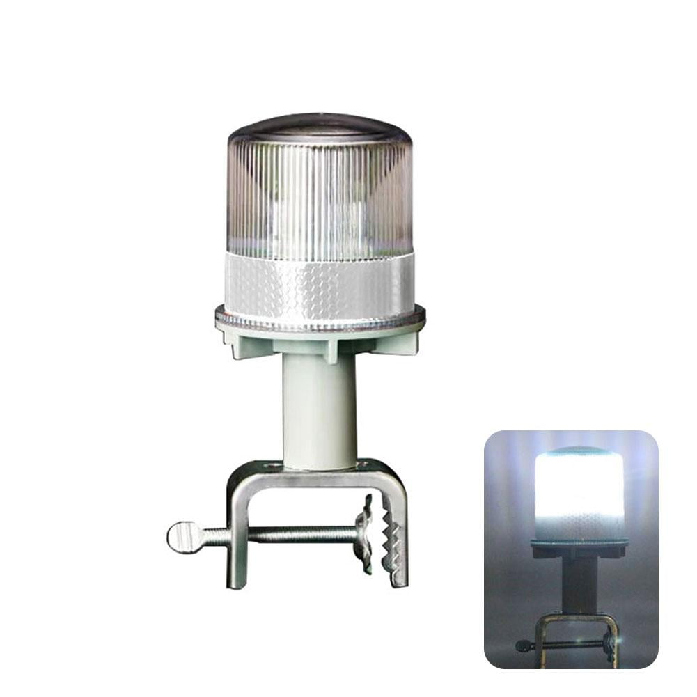 Water-Resistant Solar Powered Navigation Lights, Solar Strobe Warning ...