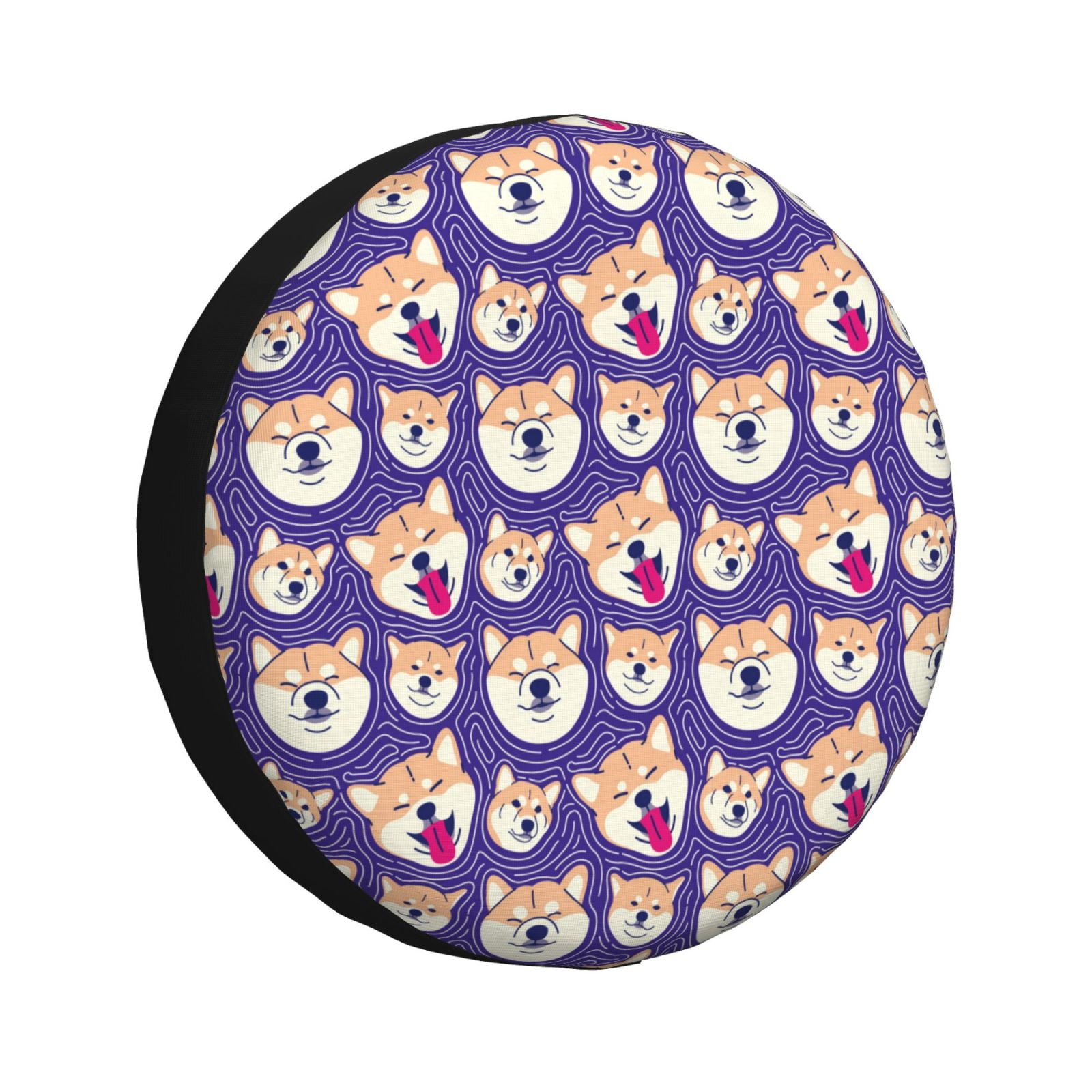Water Ripple Cute Corgi Dog Spare Tire Cover for Trailer Camper RV ...