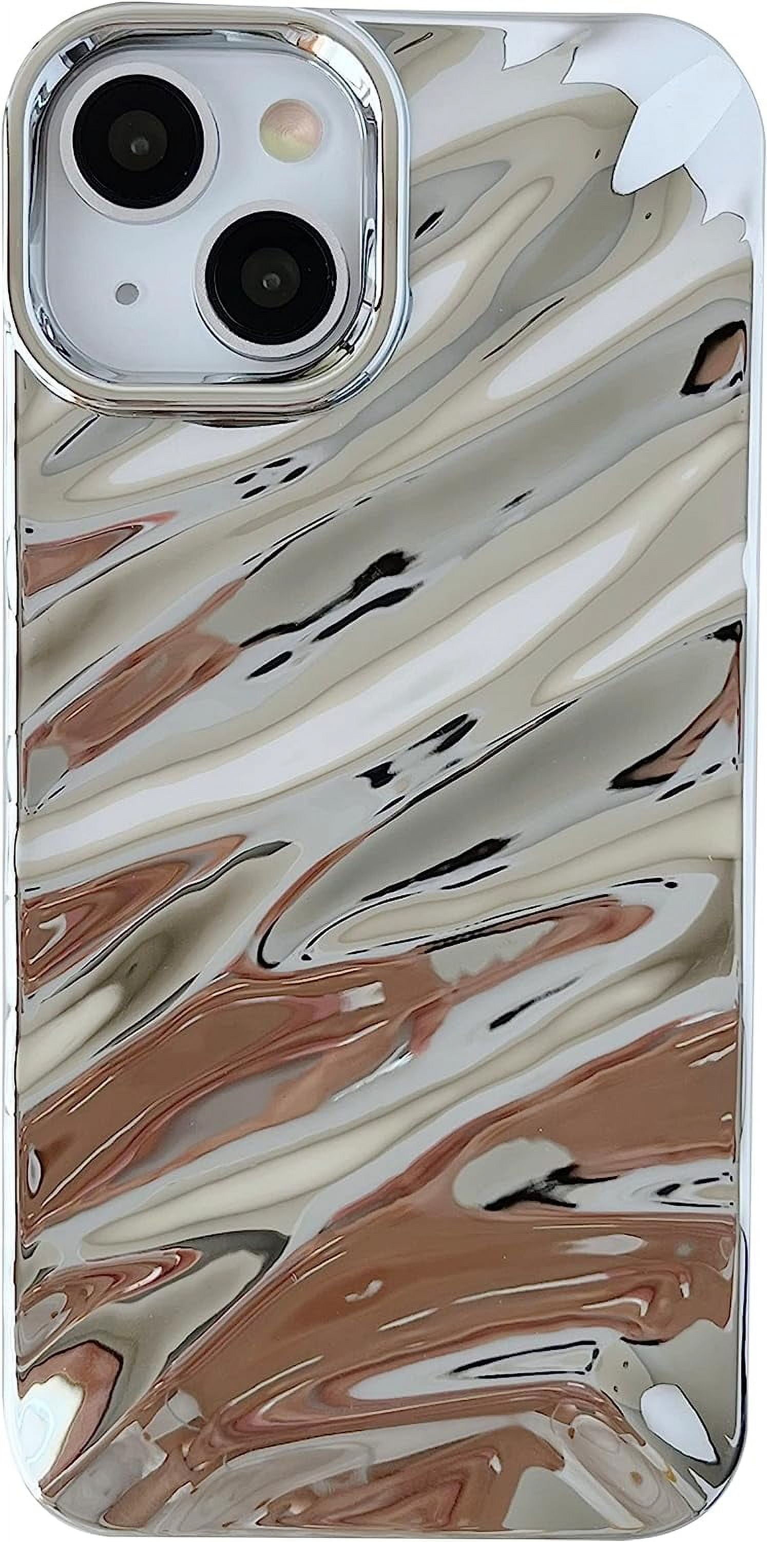 Water Ripple Pattern Curly Wave Shape Chrome Plating Electroplated Soft ...