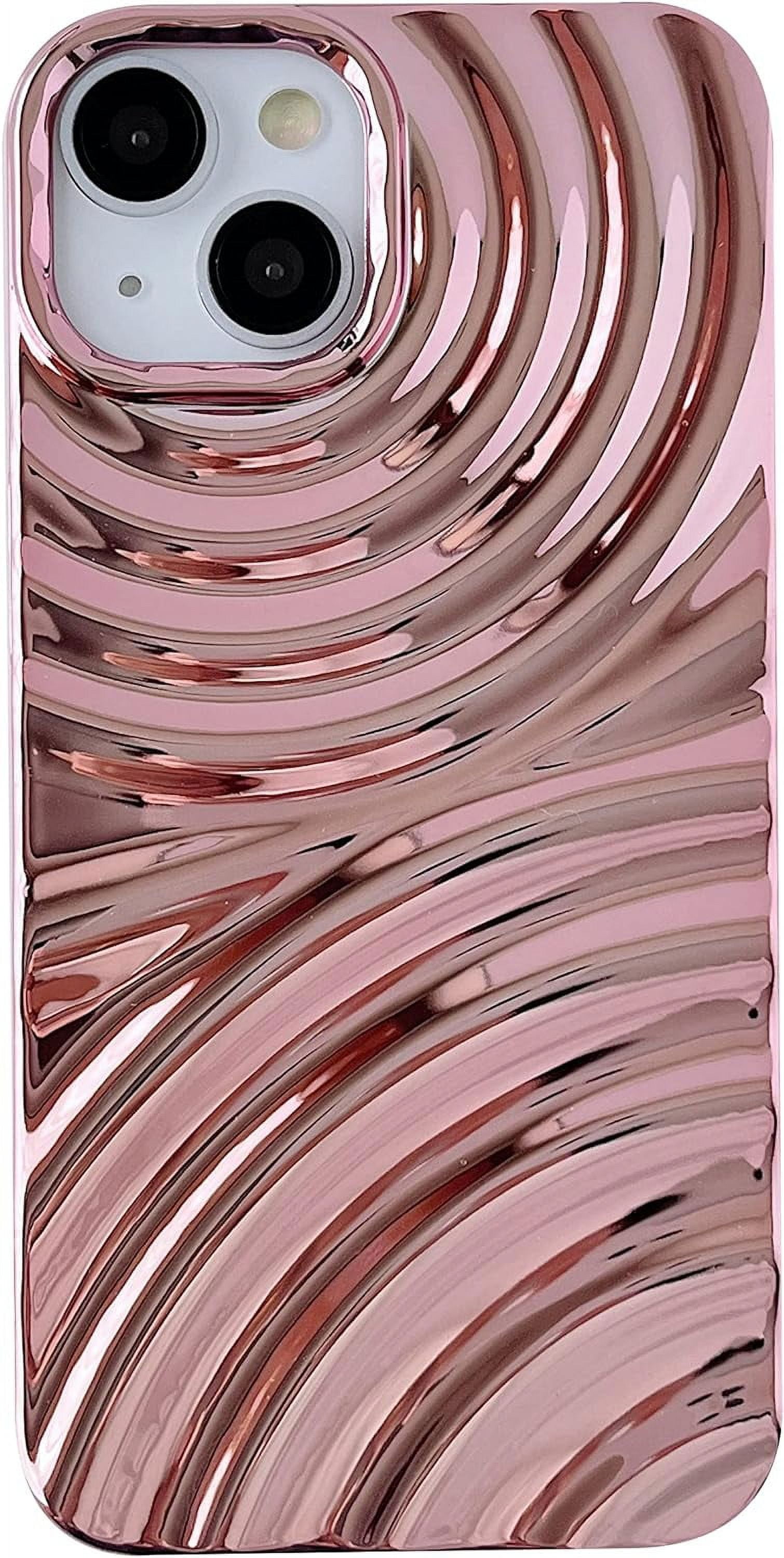 Water Ripple Wave Pattern Chrome Plating Electroplated Soft Compatible ...