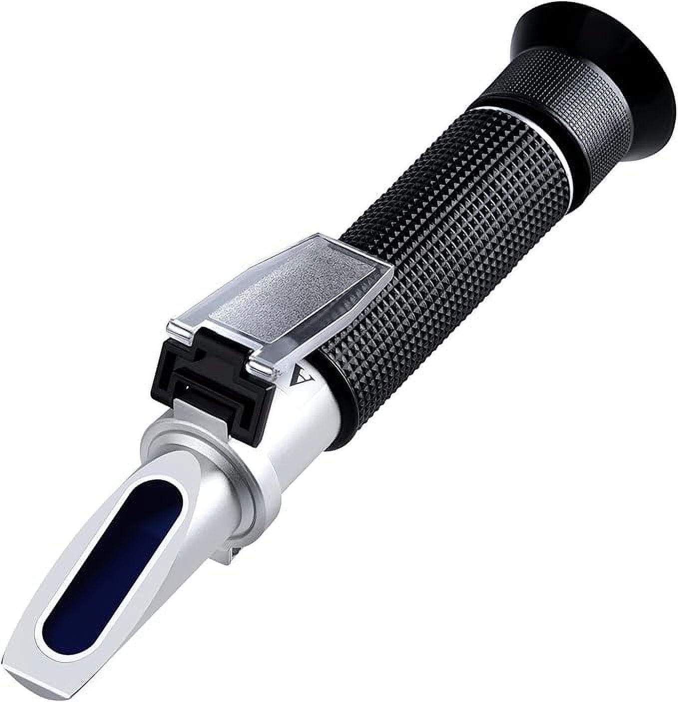 Water Salinity Refractometer, LEERCHUANG Dual Scales Hydrometer ...