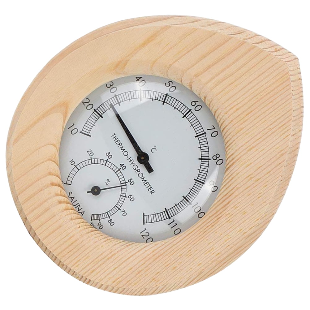 Water Sauna Temperature and Humidity Meter Sauna Room Accessory Office ...