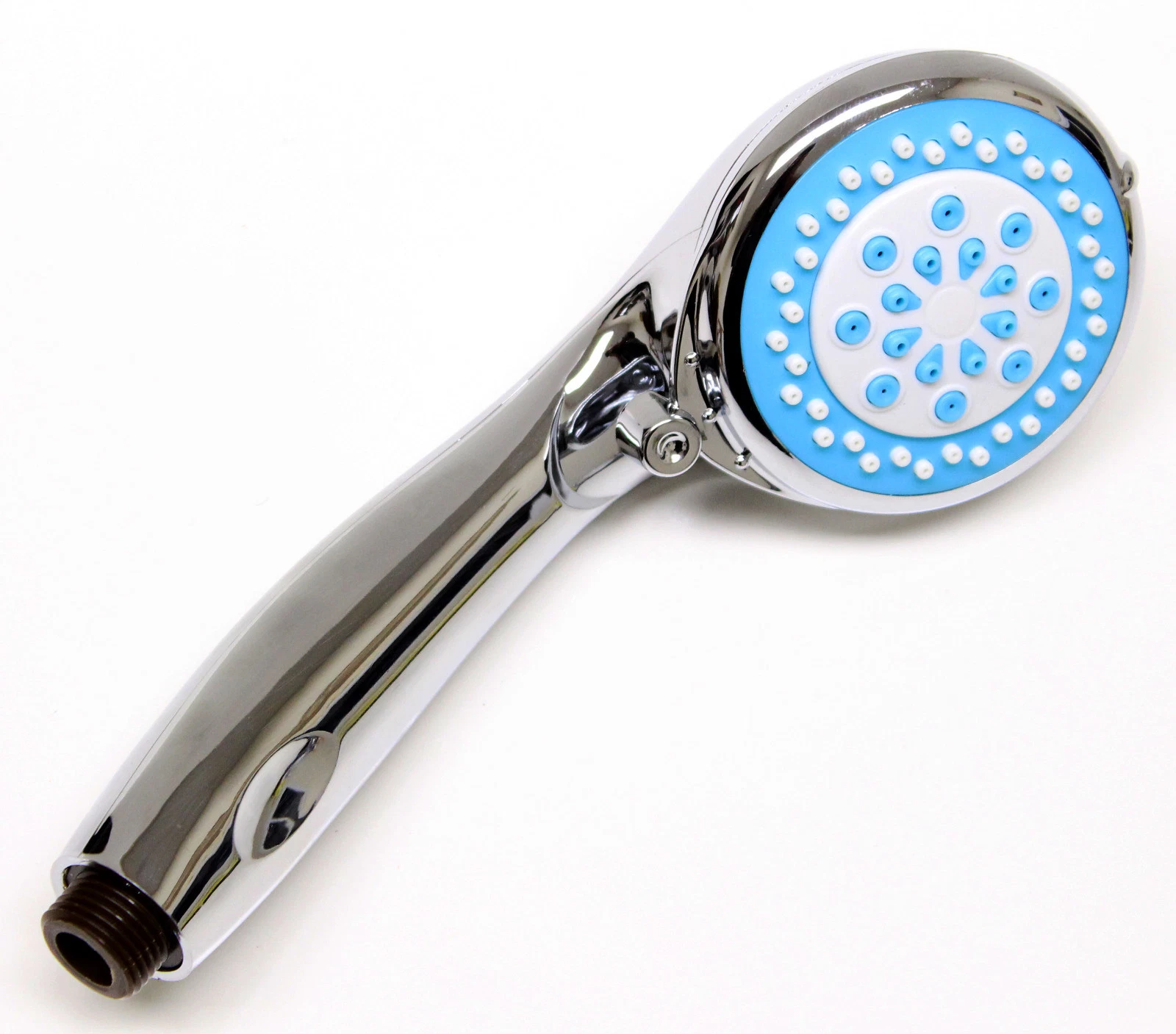 Water Saving 3 Function Bathroom Hand Held Shower Sprays Head Chrome ...
