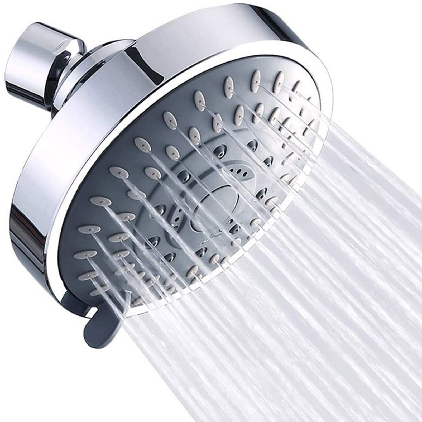 Water-Saving Concealed Shower Head | Adjustable 5 Spray Modes | Small ...