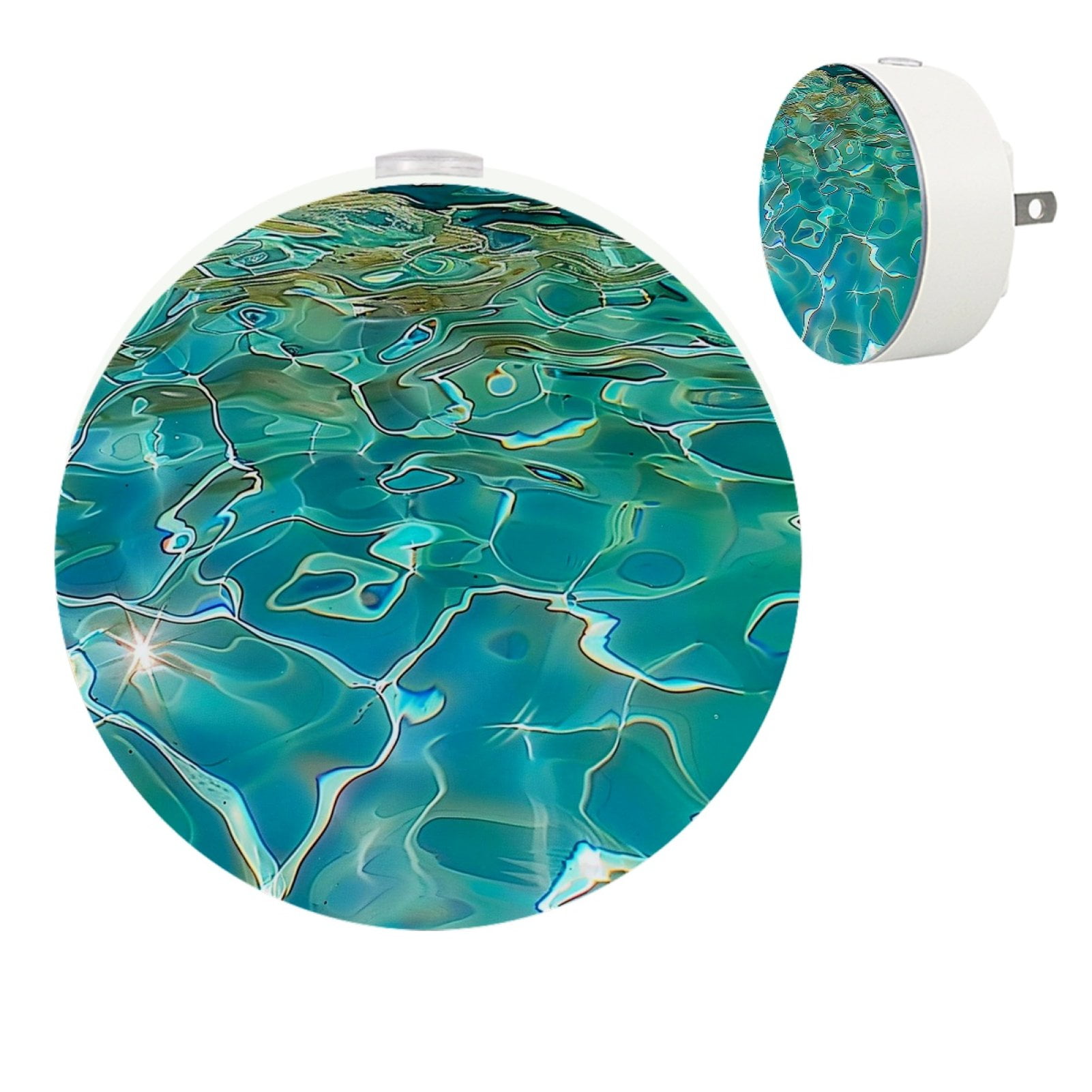 Water Sea Automatic night lights plug into wall Dusk to Dawn Sensor ...