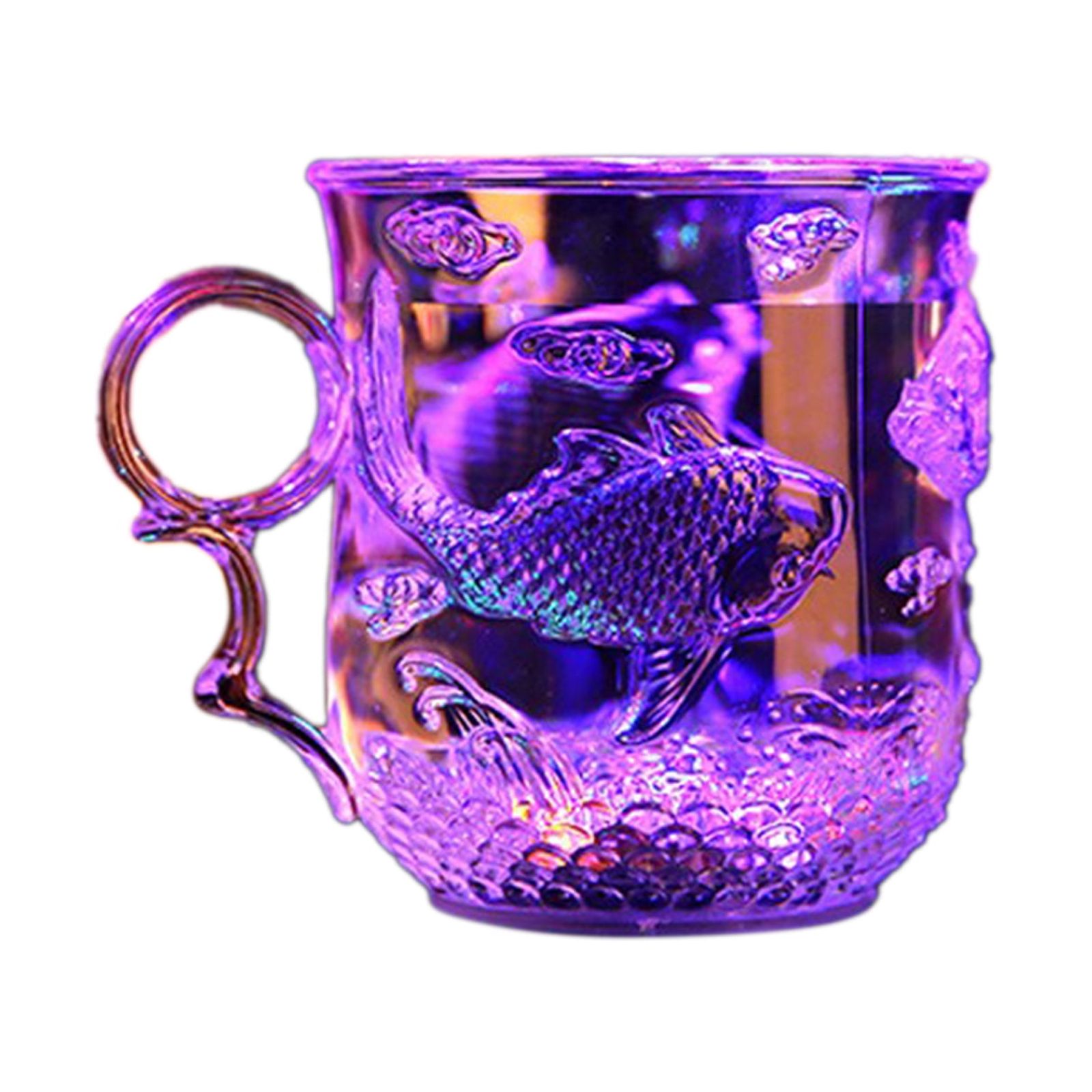 Water Sensor Luminous Cup For Cocktails,Home Coffee Shop Bar Flash ...