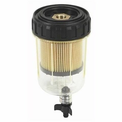 Water Separator Fuel Filter-Drain Qwick View f Mercury Suzuki Marpac 7 ...