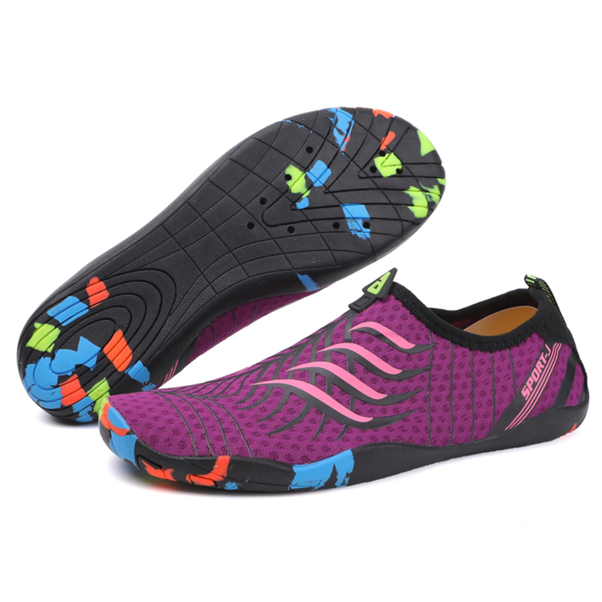 Water Shoes Men's Women's Swim Shoes Outdoor Beach Barefoot Quick-Dry ...