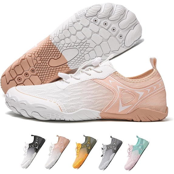 Water Shoes Women Men Hike Barefoot Footwear Non-Slip Unisex Wide Toe ...