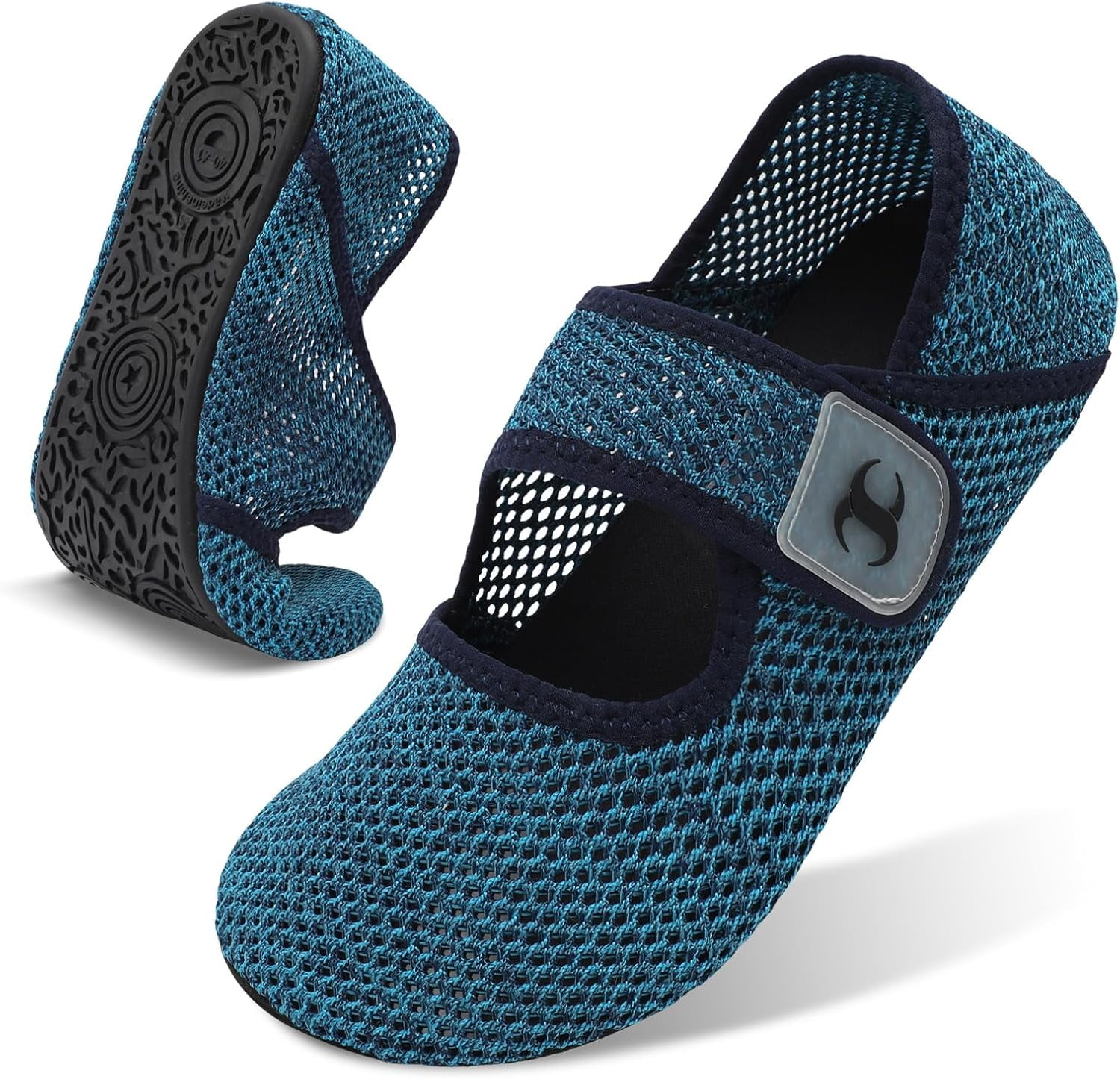 Water Shoes for Women Men Barefoot Beach Swim Aqua Socks Summer Wide ...