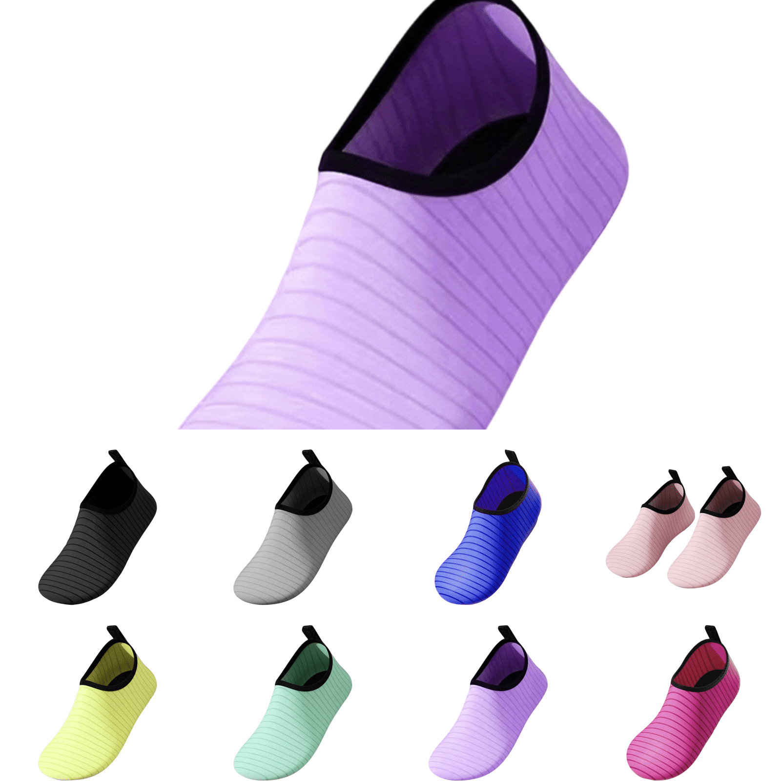Water Shoes for Women Men Barefoot Quick-Dry Aqua Socks for Beach Swim ...
